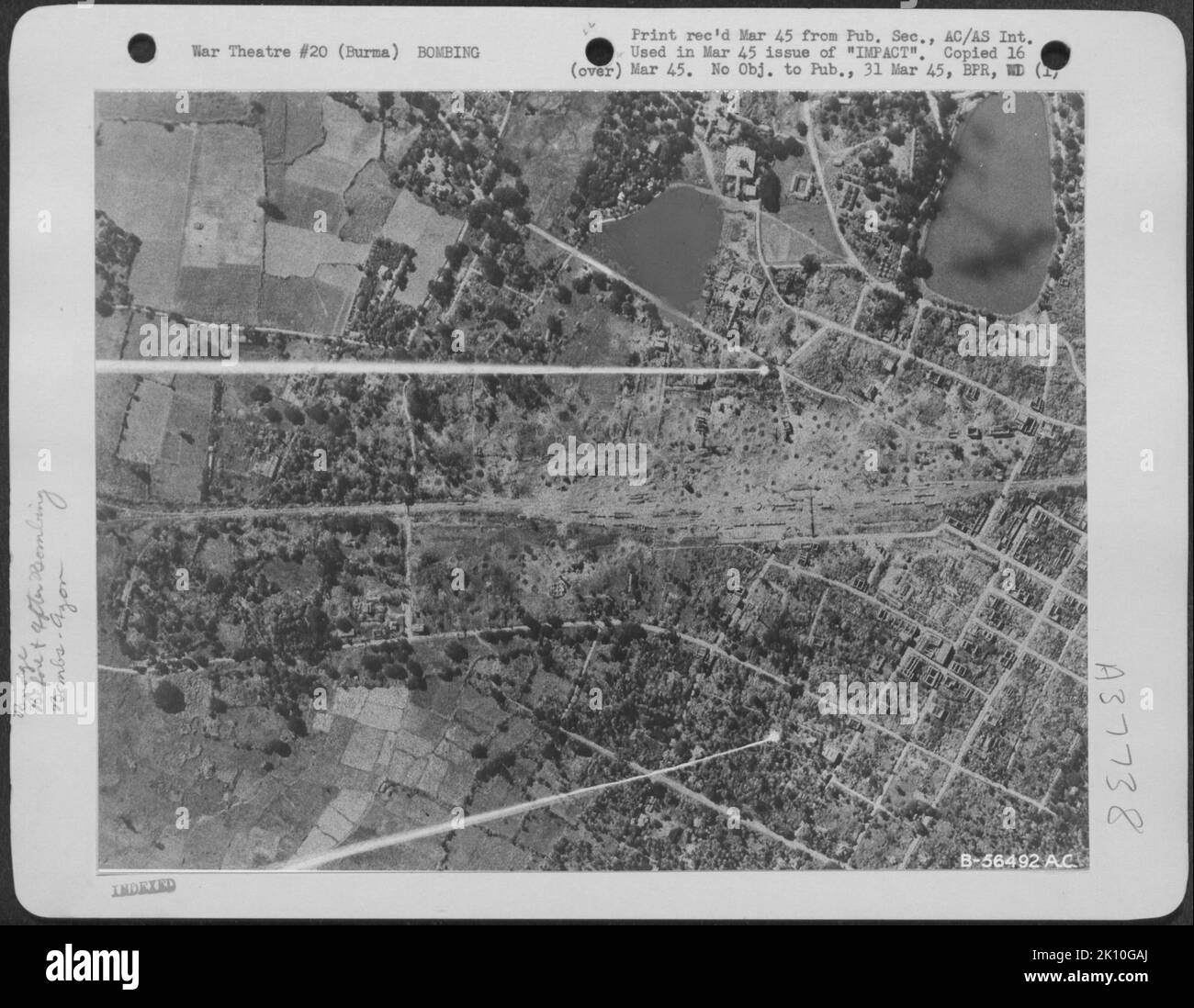 Aircraft, Burma, India & Bombing Stock Photo - Alamy