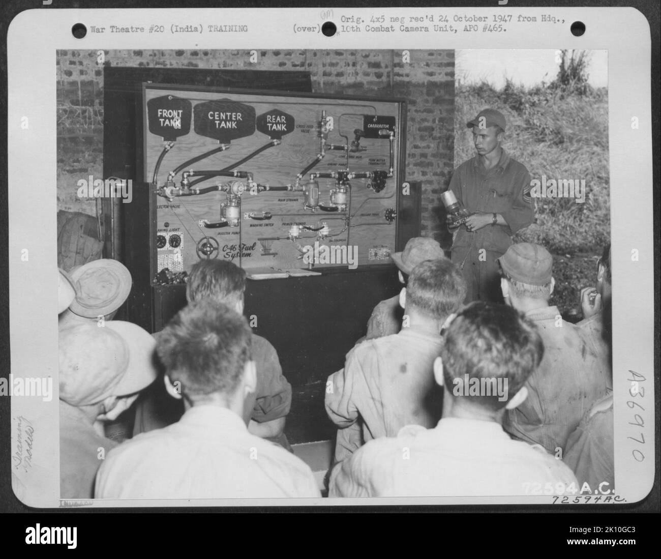 Air operations training Black and White Stock Photos & Images - Alamy