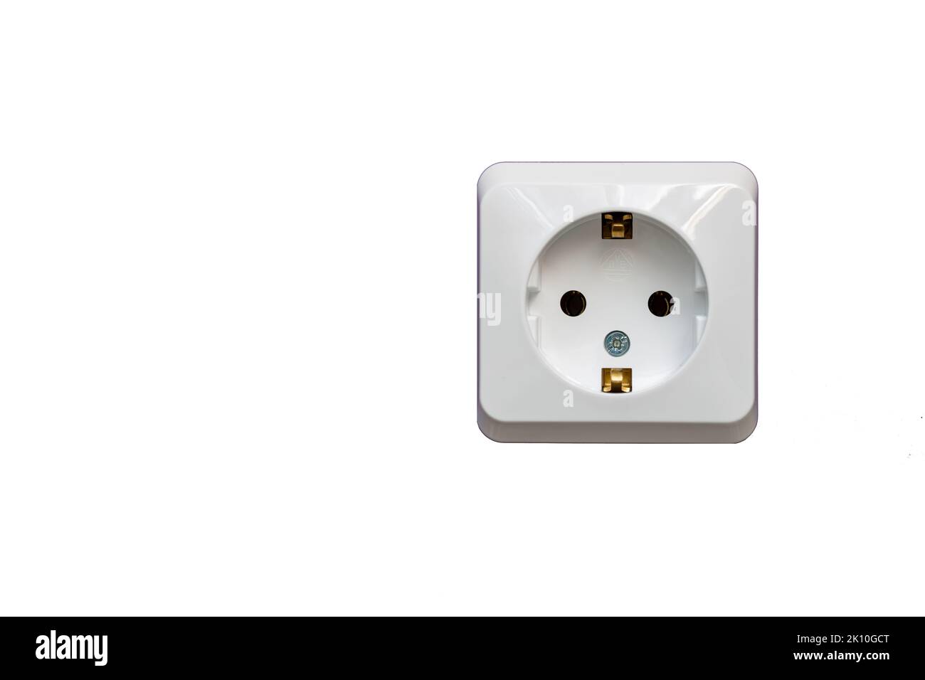 white socket isolated on transparent background for design purpose ...