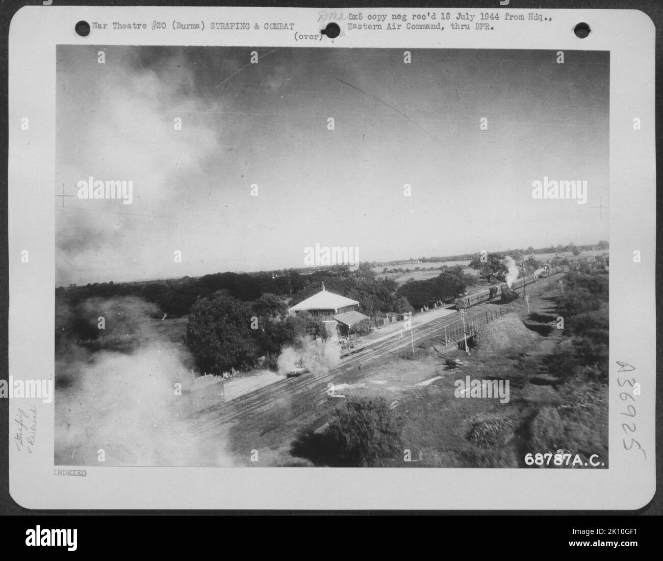 Aircraft, Burma, India &Strafing &Combat War Stock Photo - Alamy