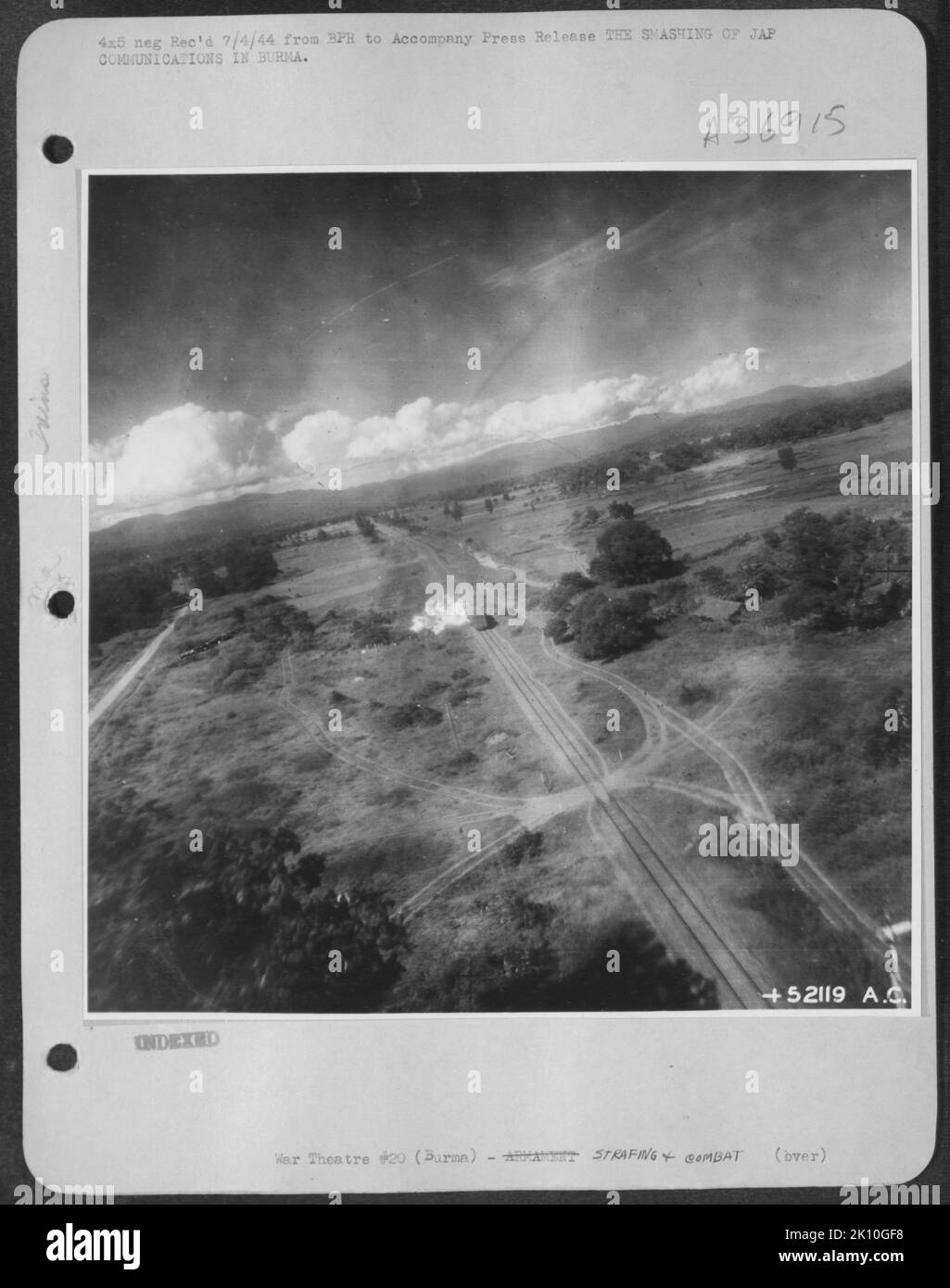 Aircraft, Burma, India &Strafing &Combat War Stock Photo - Alamy