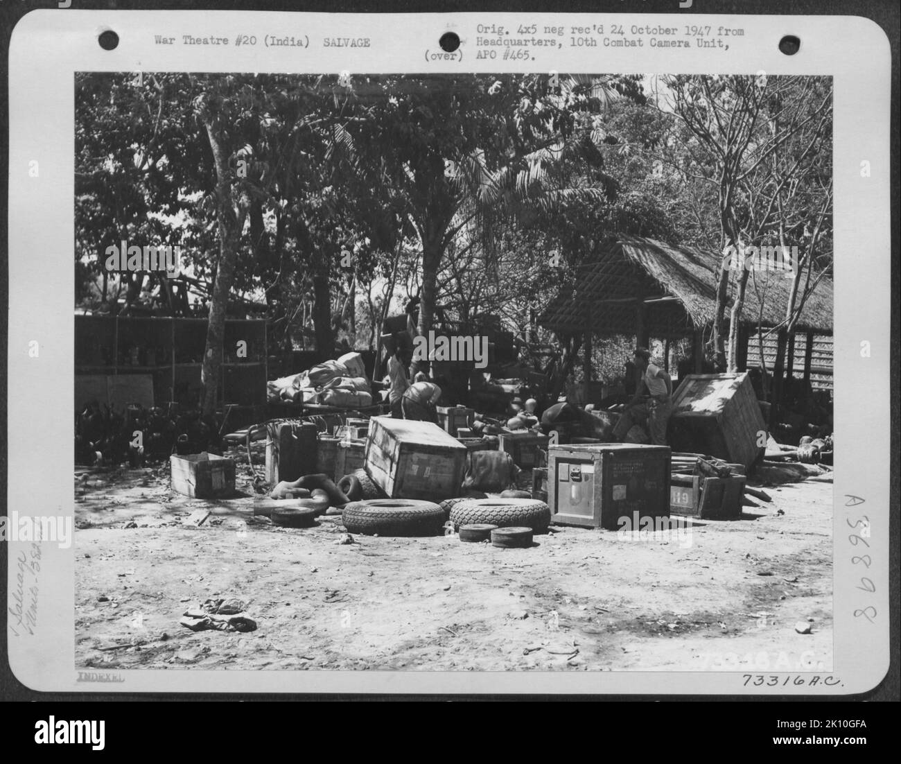 Aircraft, Burma, India & INDIA,SALVAGE War Stock Photo - Alamy