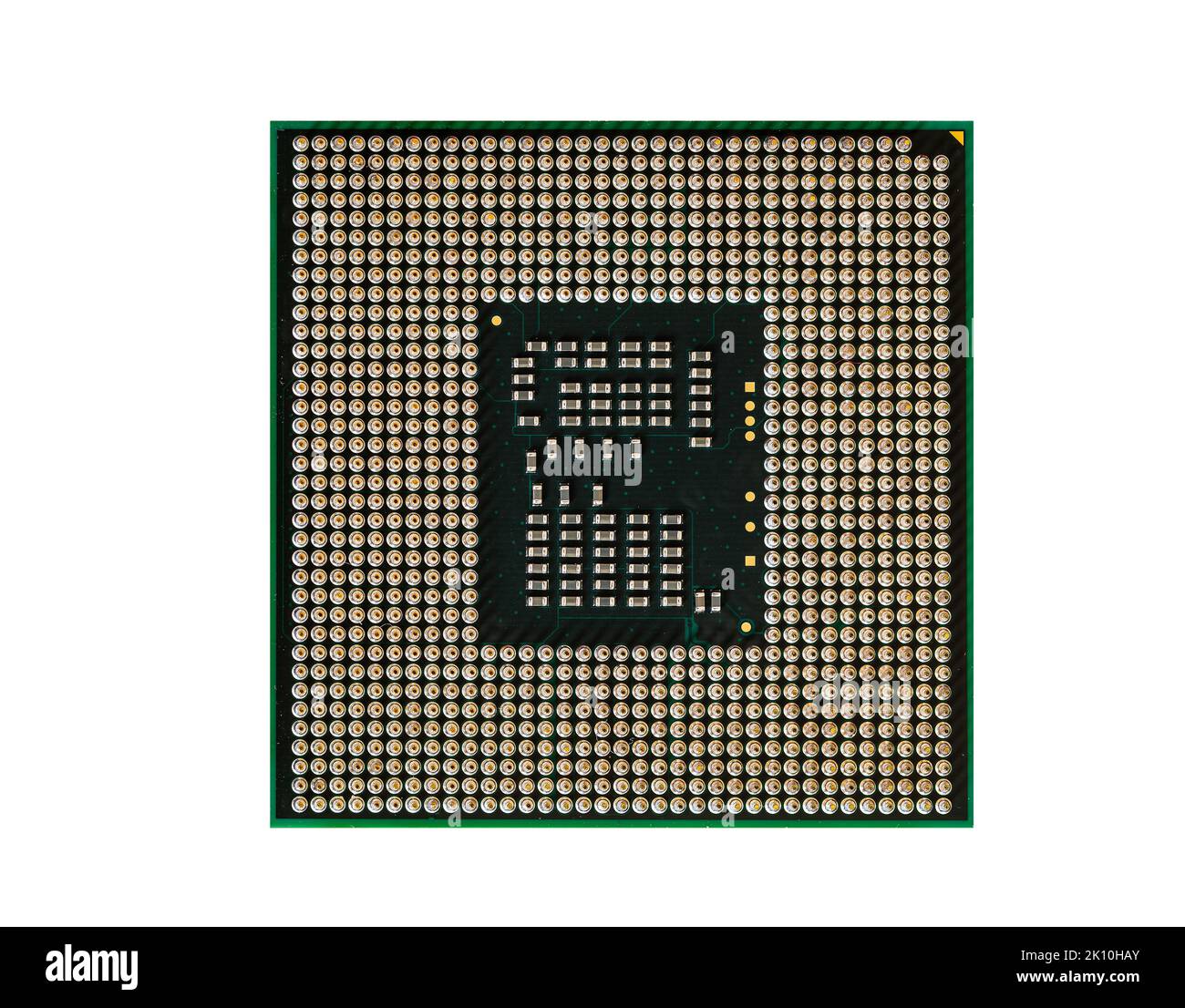 CPU (Central Processing Unit) or Microchip Computer on transparent background Stock Photo - Alamy