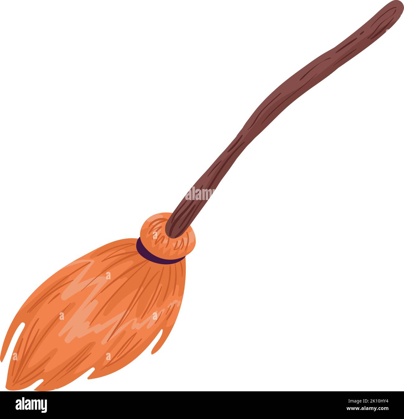 witch broom icon Stock Vector Image & Art - Alamy