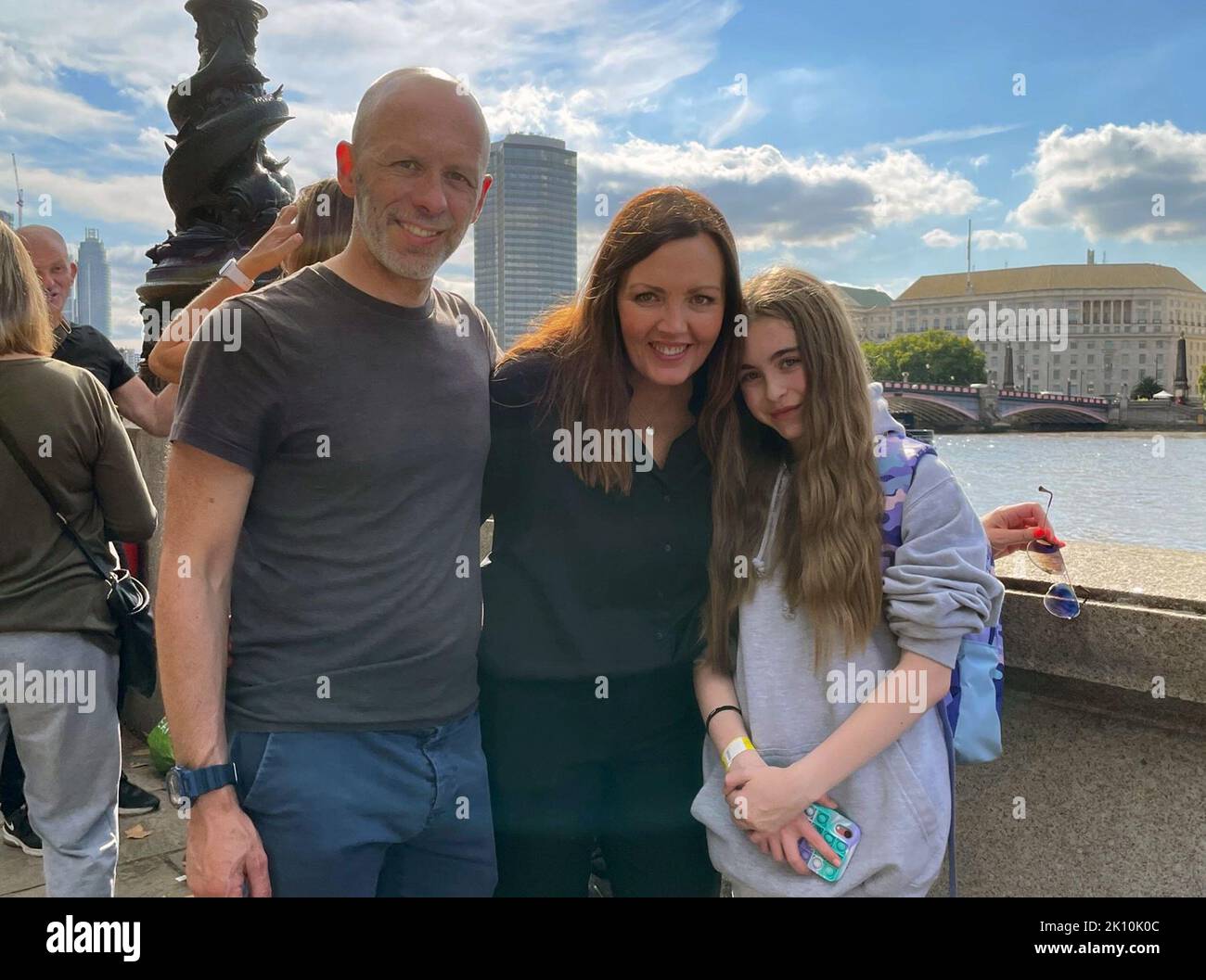 Lee Harkness, 51, Louise Harkness-Hudson, 53 and Chloe Harkness, 11 ...