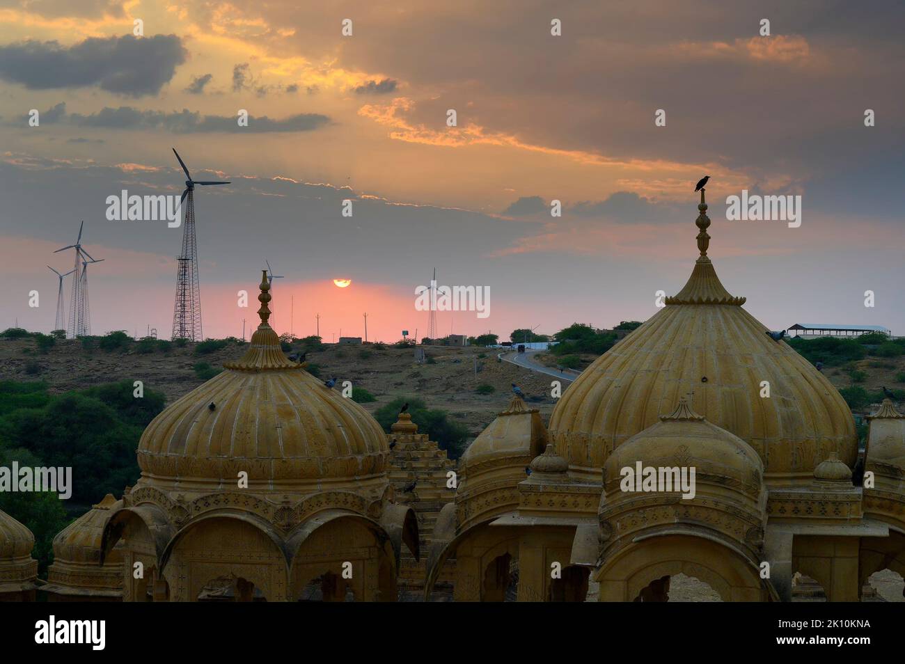 Bada bagh temples hi-res stock photography and images - Alamy