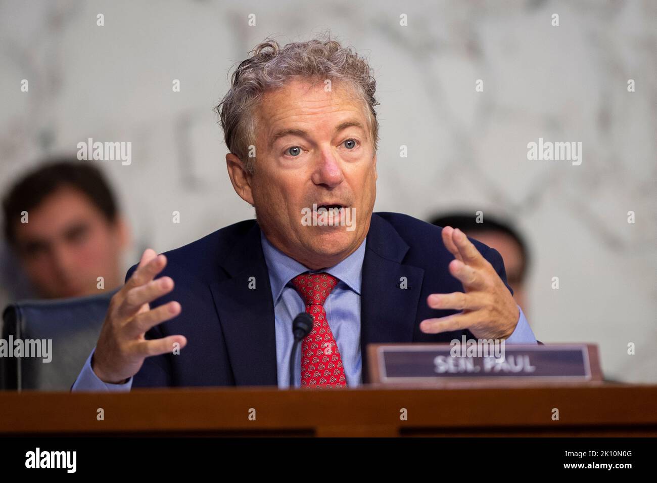 United States Senator Rand Paul (Republican of Kentucky) questions ...
