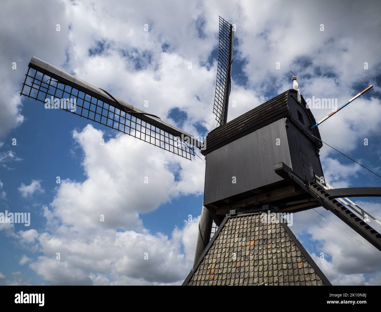Holland dike windmill hi-res stock photography and images - Alamy