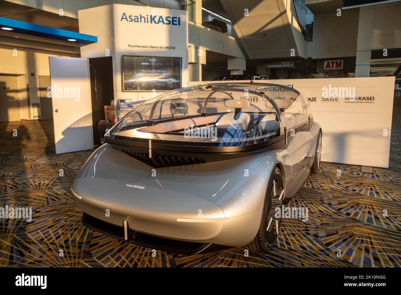 Detroit, Michigan, USA. 14th Sep, 2022. The Asahi Kasei concept car on ...