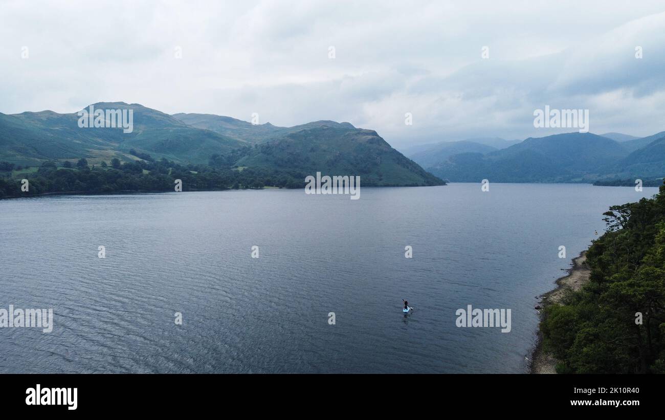 Aerial view of ullswater hi-res stock photography and images - Alamy