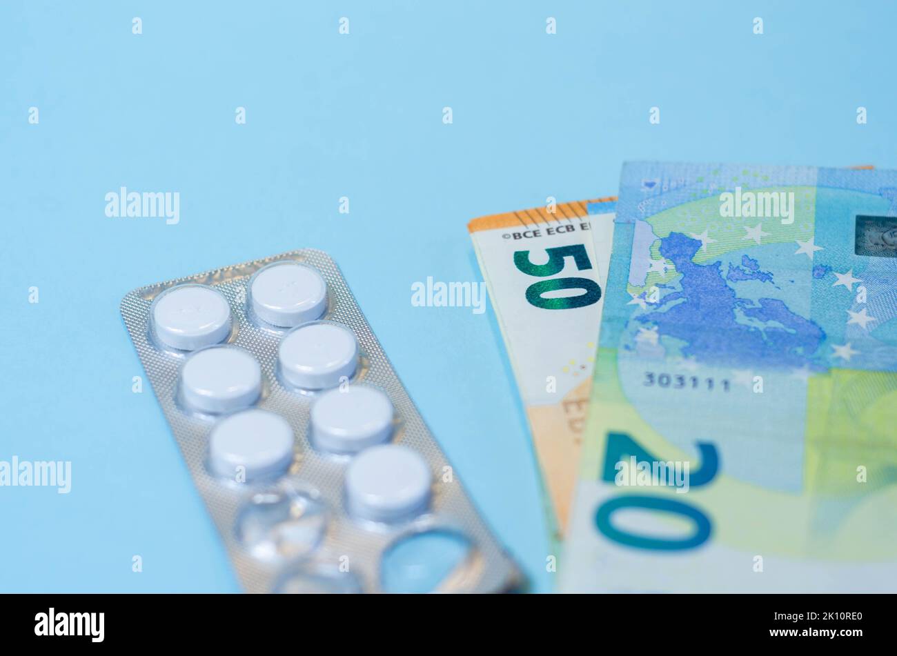 Medical business or prices concept. Making money in pharmaceutical ...