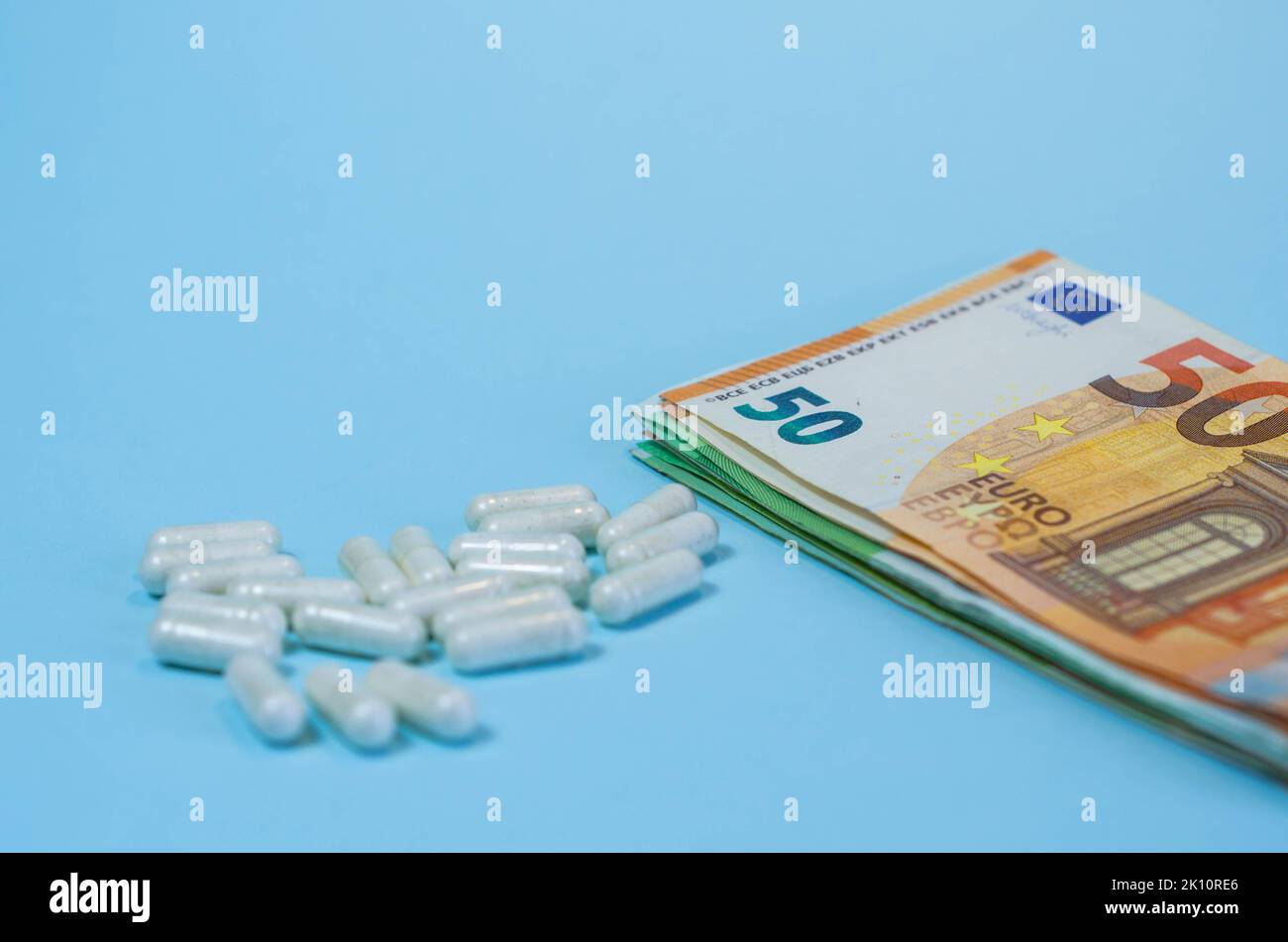 Medical business or prices concept. Making money in pharmaceutical ...