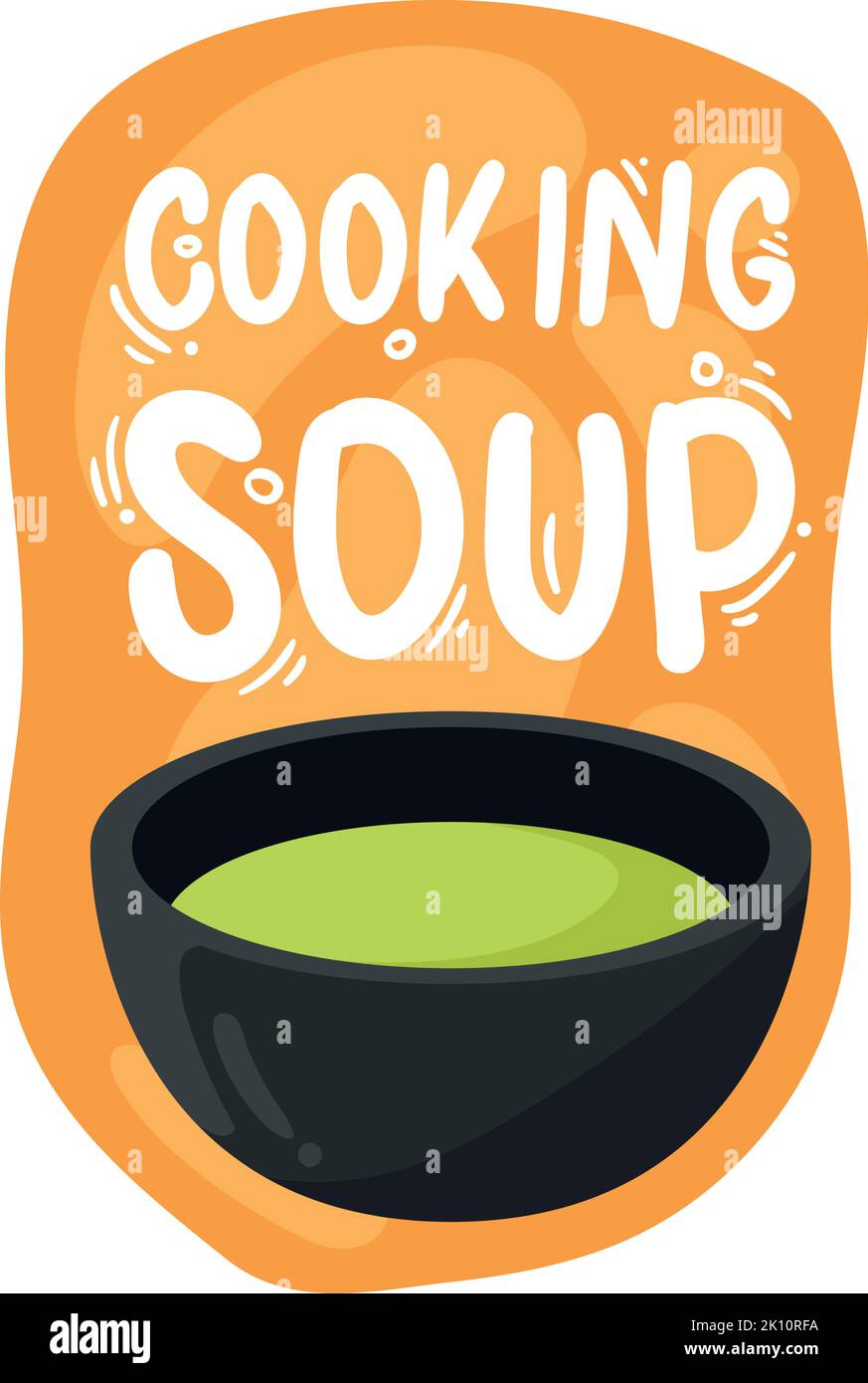 cooking soup, isolated Stock Vector Image & Art - Alamy