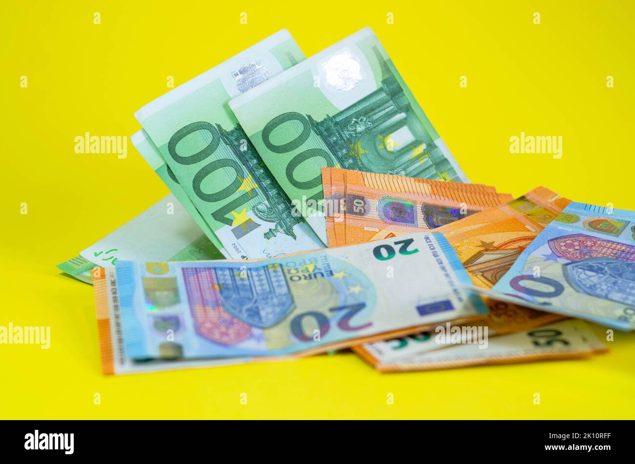 Euro Money. euro cash background. Euro Money Banknotes Stock Photo - Alamy