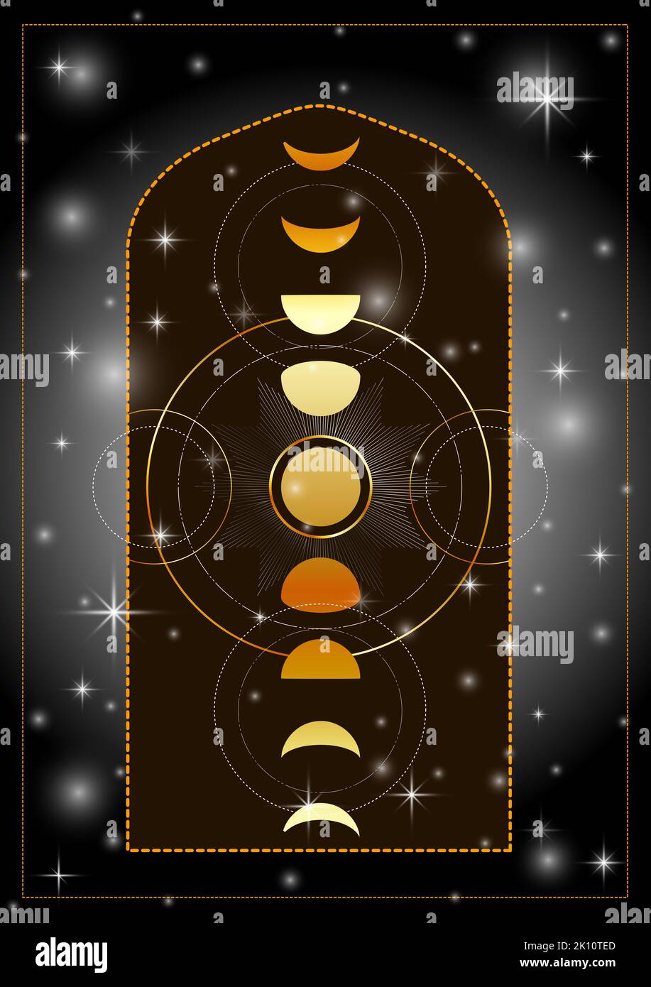 Phases of the moon islam hi-res stock photography and images - Alamy