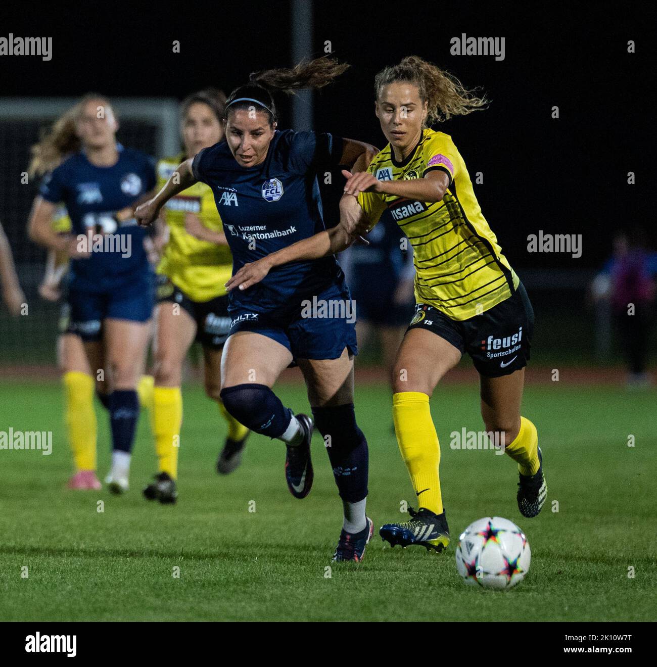 September 14, 2022, Lucerne, Allmend sports facilities, Axa Women's ...