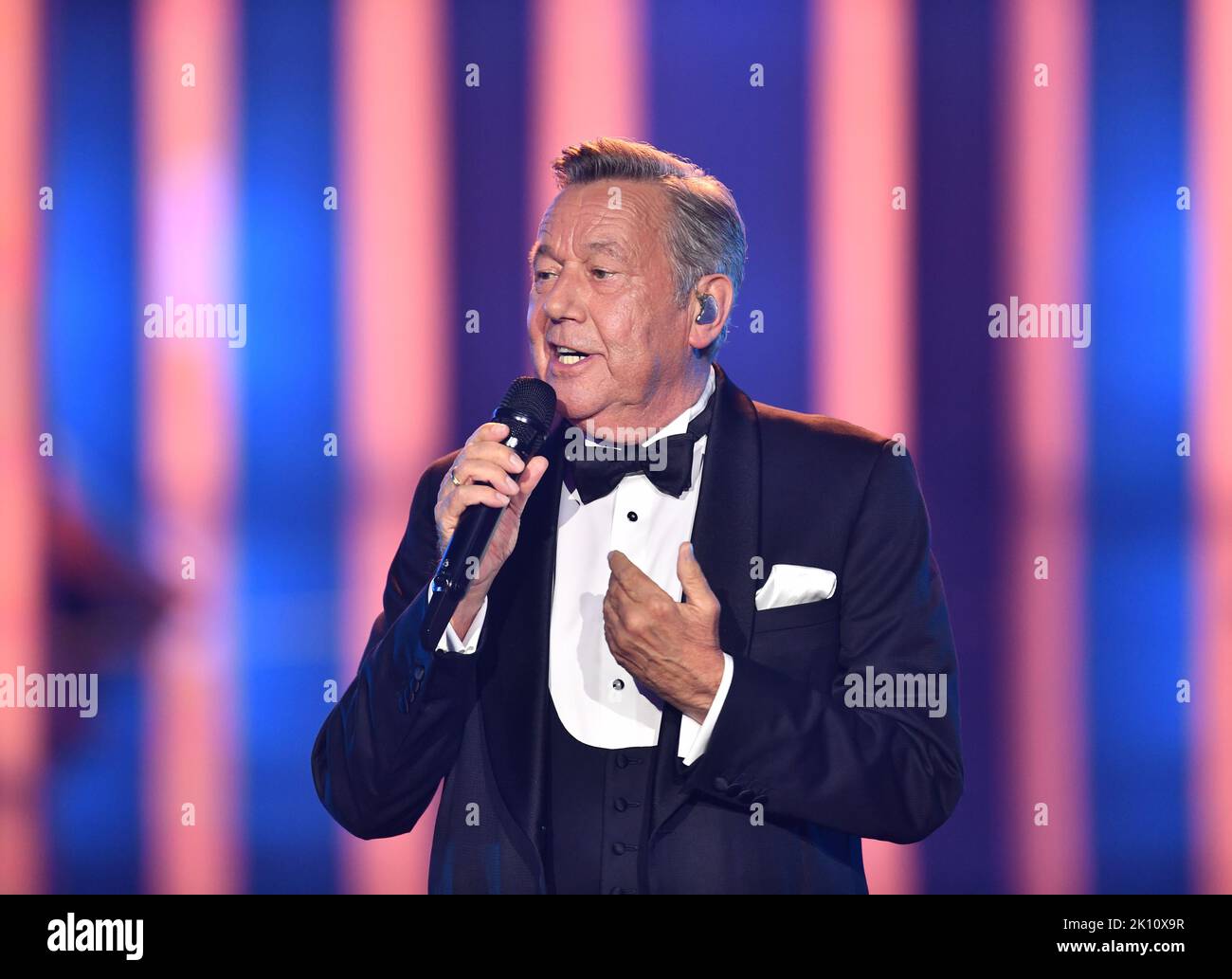 Cologne, Germany. 14th Sep, 2022. Singer Roland Kaiser performs at the ...