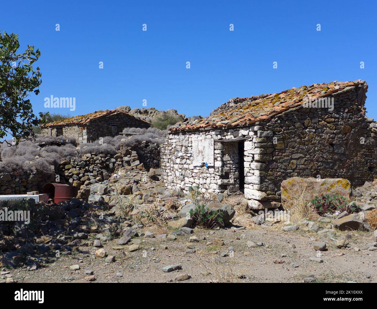 rural architecture cottages of the 18th & 19th century in Lemnos island ...