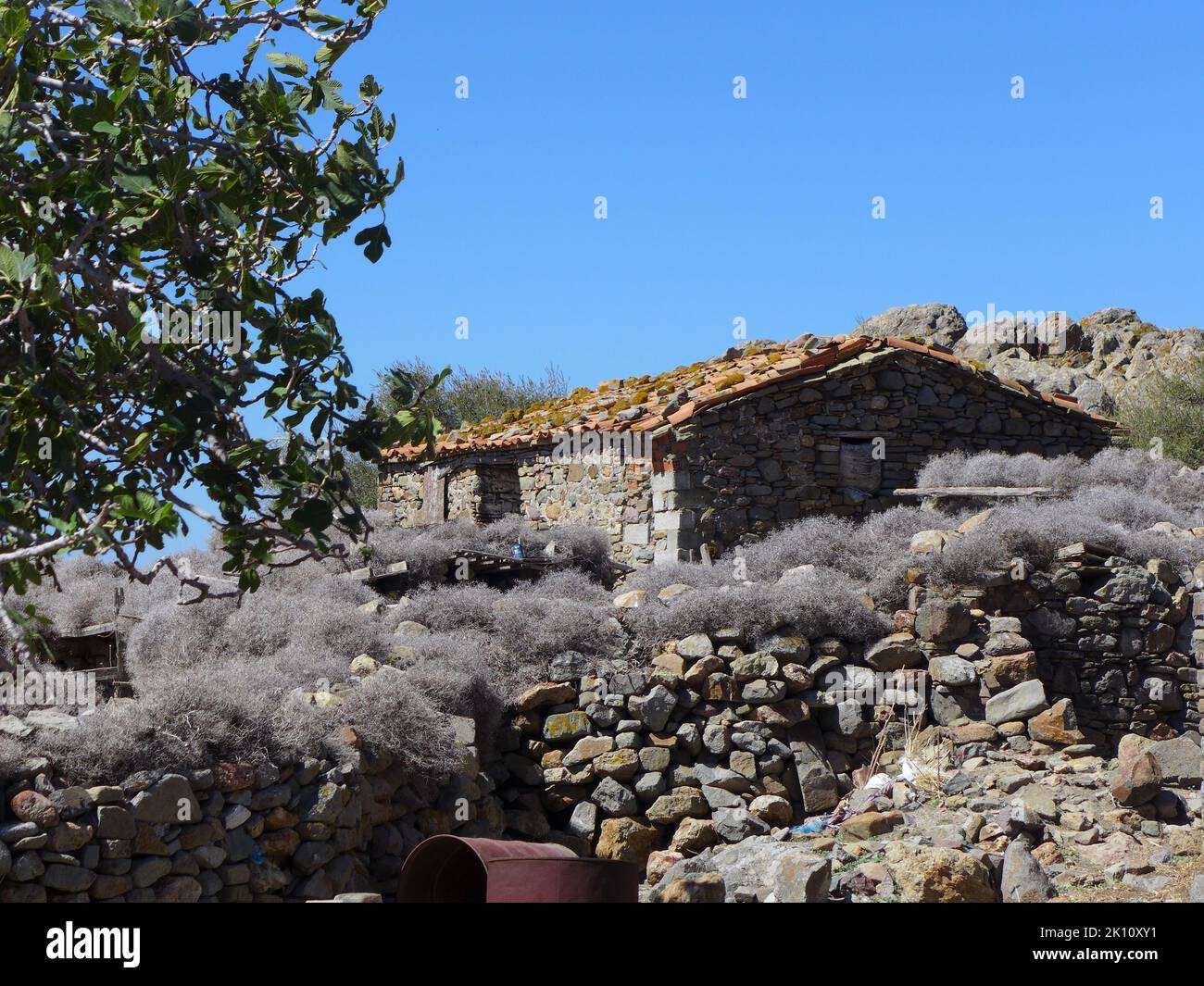 rural architecture cottages of the 18th & 19th century in Lemnos island ...