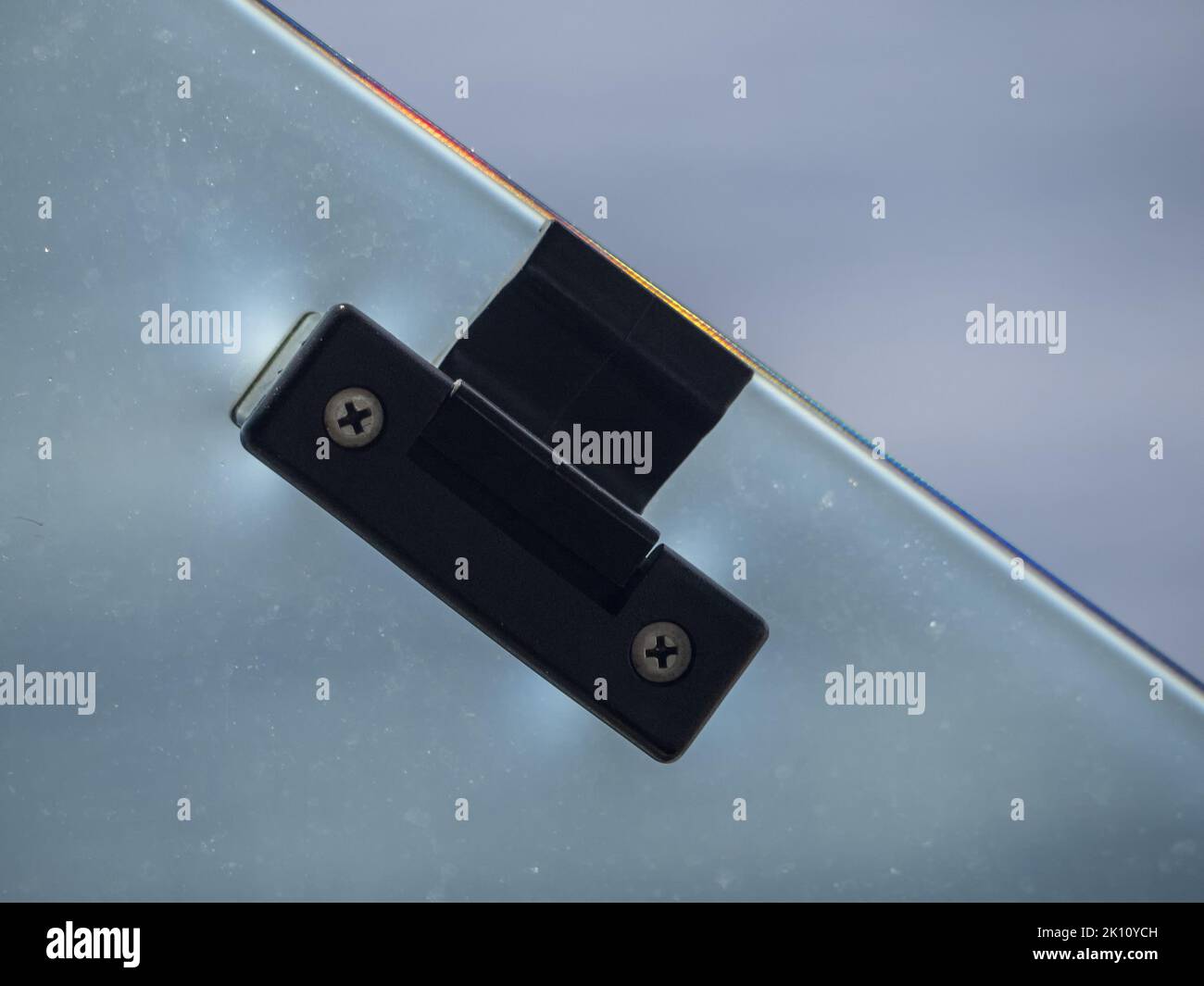 boat diagonal glass window detail Stock Photo - Alamy