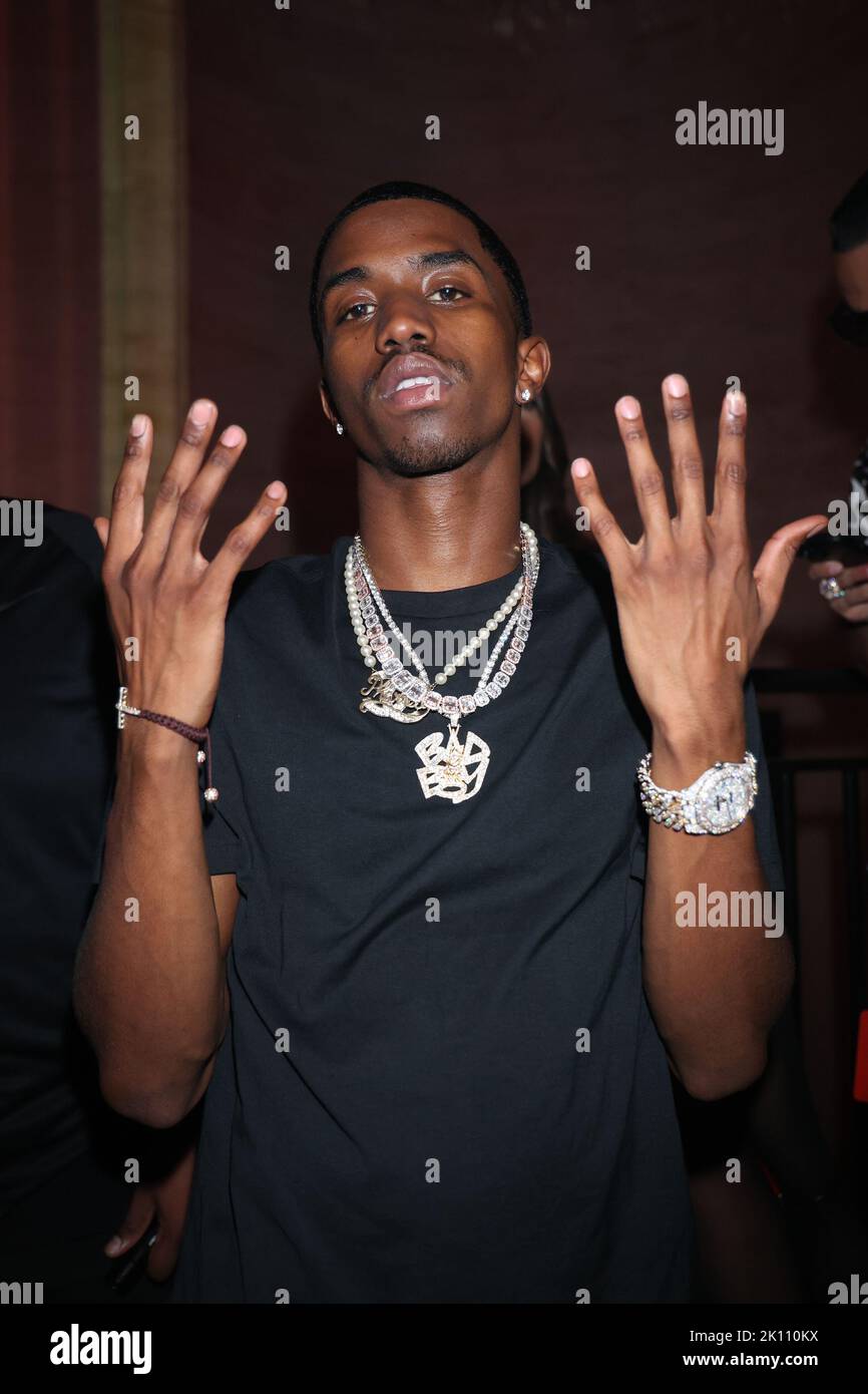New York, NY, USA. 13th Sep, 2022. King Combs at the Puma NYFW 2022 ...