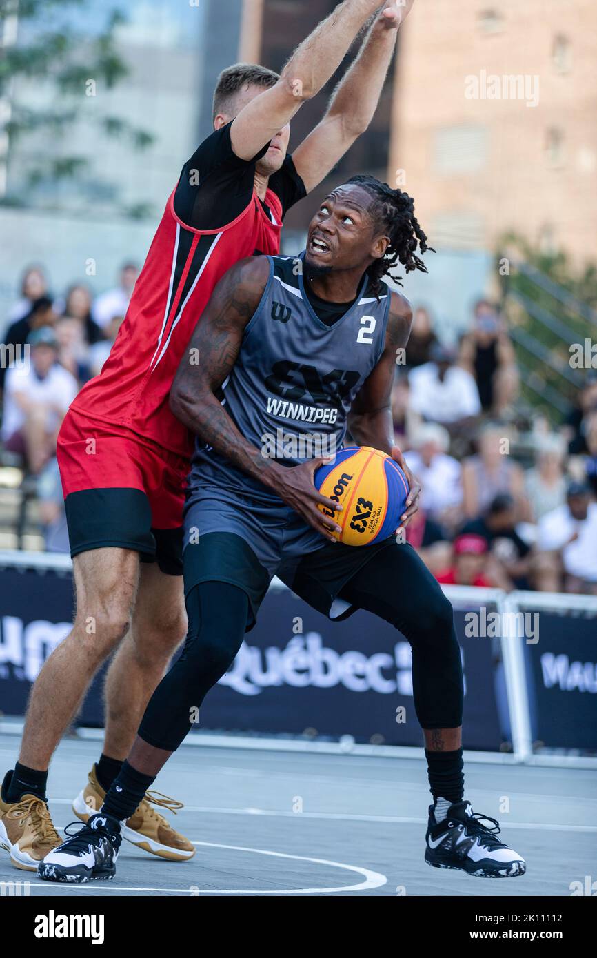 Montreal, Canada, September 03, 2022: Steven Wesley (grey) of Team ...