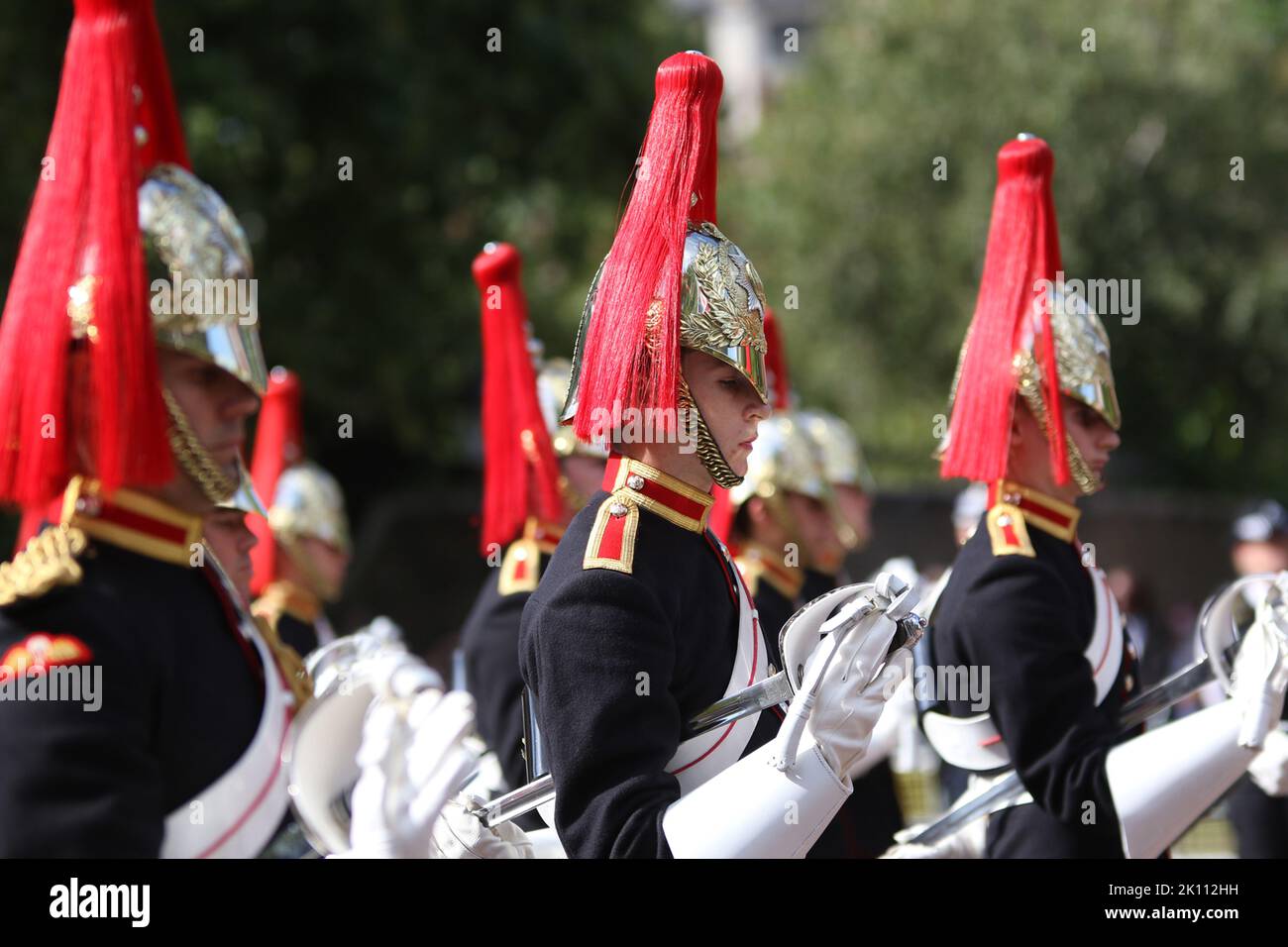 The Blues and Royals (Royal Horse Guards and 1st Dragoons) as Queen ...