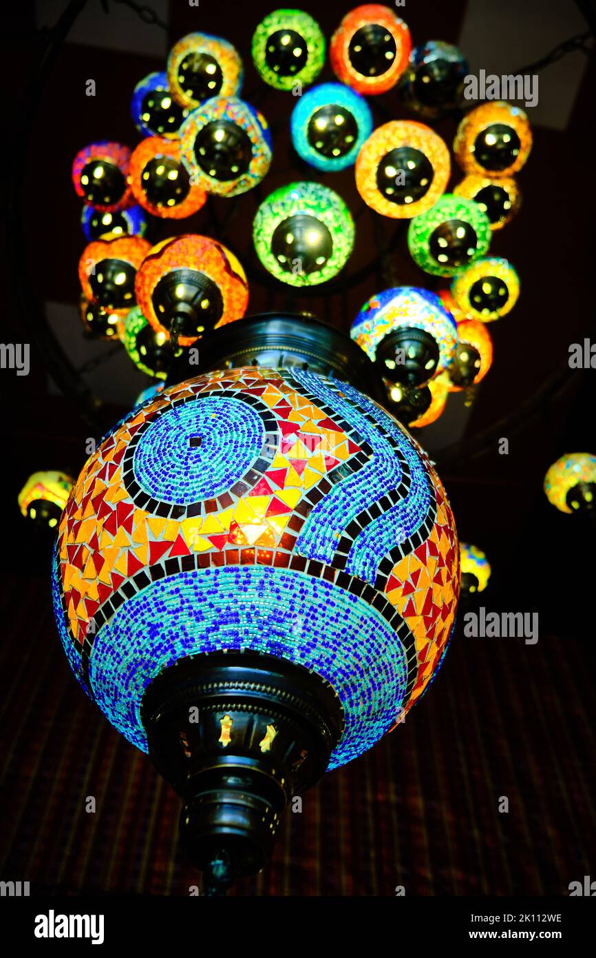 Traditional middle-eastern lanterns Stock Photo - Alamy