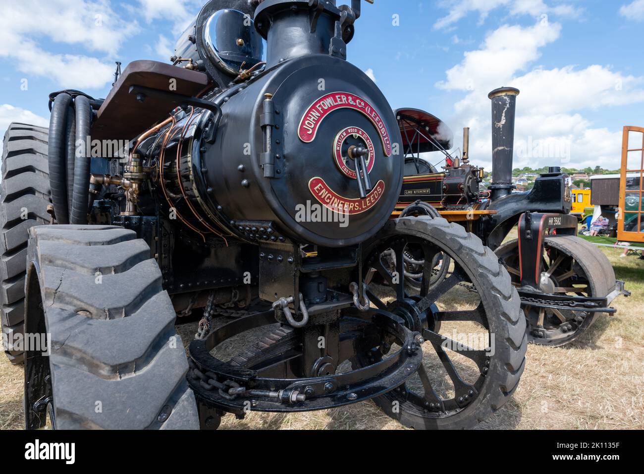 West Bay.Dorset.United Kingdom.June 12th 2022.A restored Fowler ...