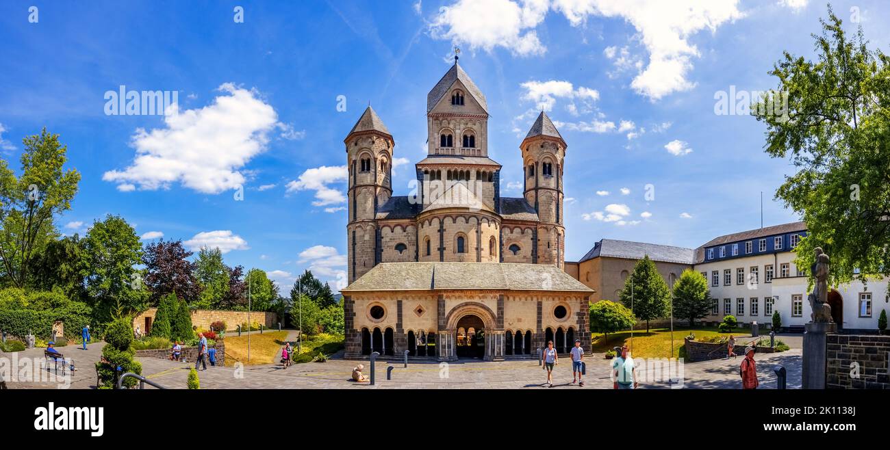 Abbey Maria Laach, Glees, Rheinland-Pfalz, Germany Stock Photo - Alamy
