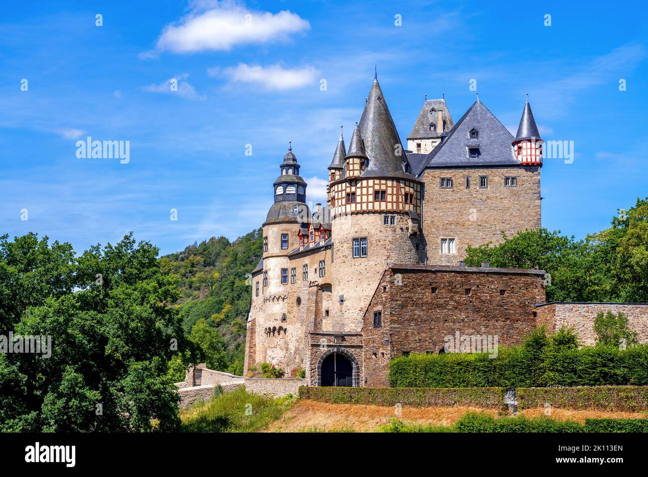 Castle Buerresheim, Mayen, Germany Stock Photo - Alamy