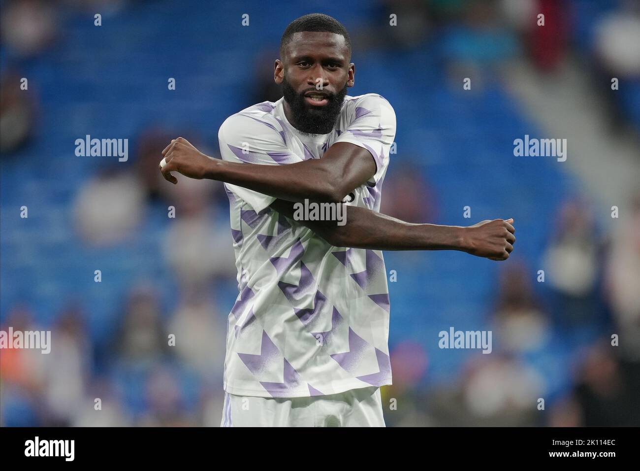 Antonio Rudiger of Real Madrid during the UEFA Champions League match ...