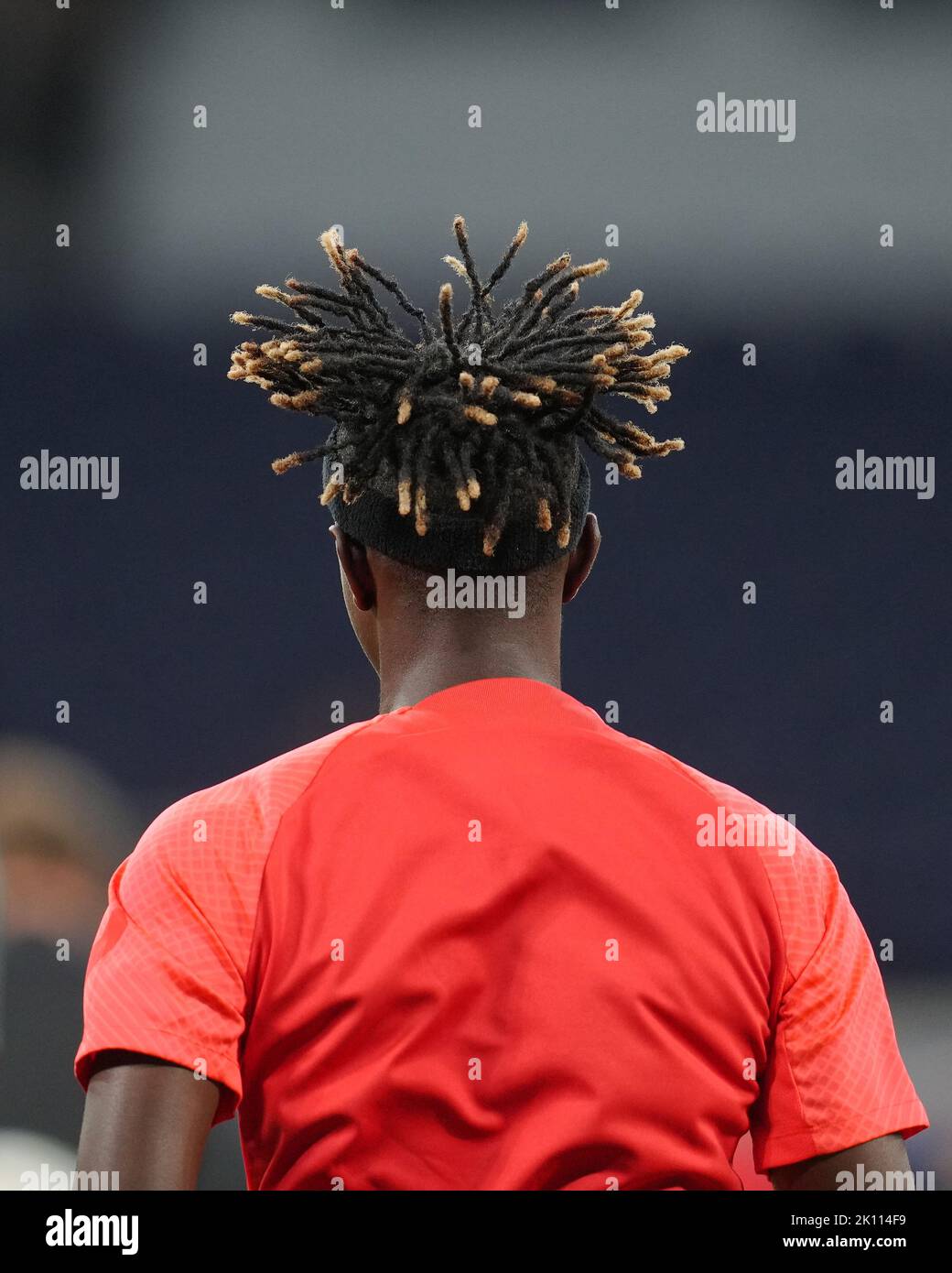 Amadou Haidara of RB Leipzig during the UEFA Champions League match ...