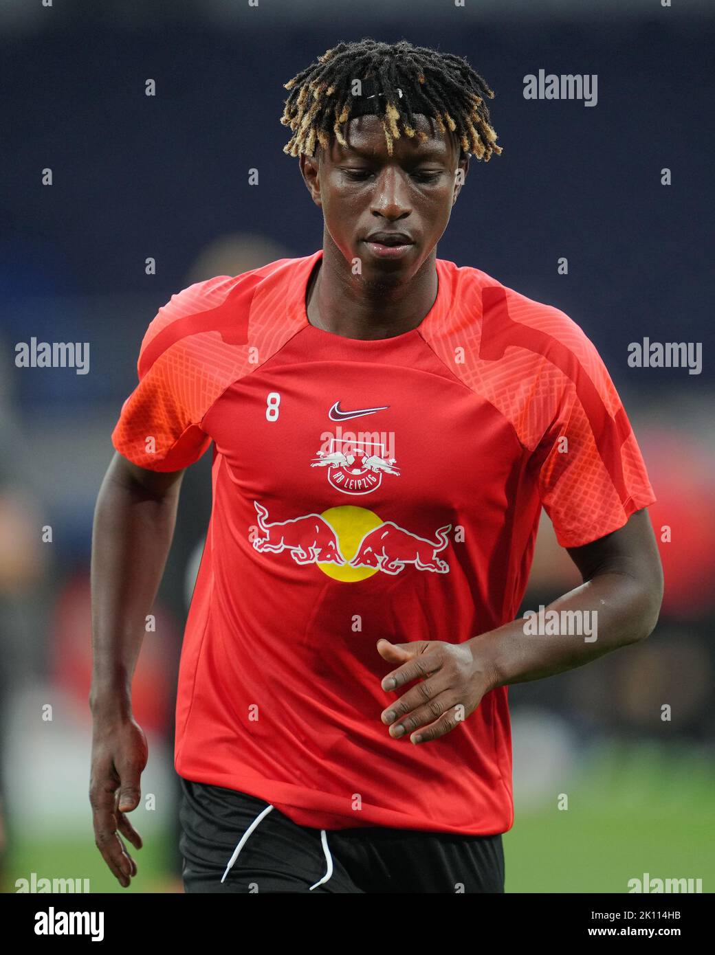 Amadou Haidara of RB Leipzig during the UEFA Champions League match ...