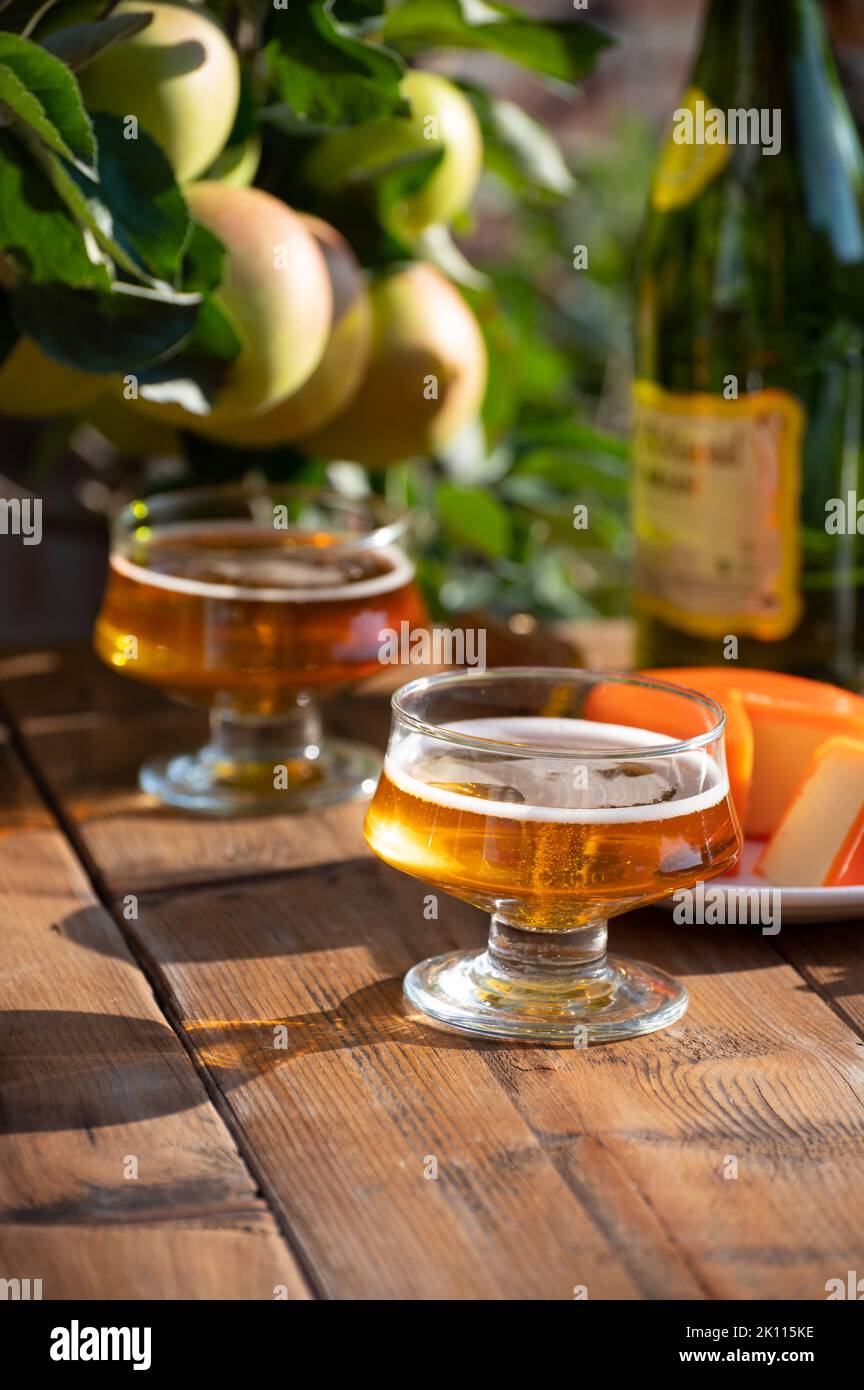 Cider produced on the farm hi-res stock photography and images - Alamy