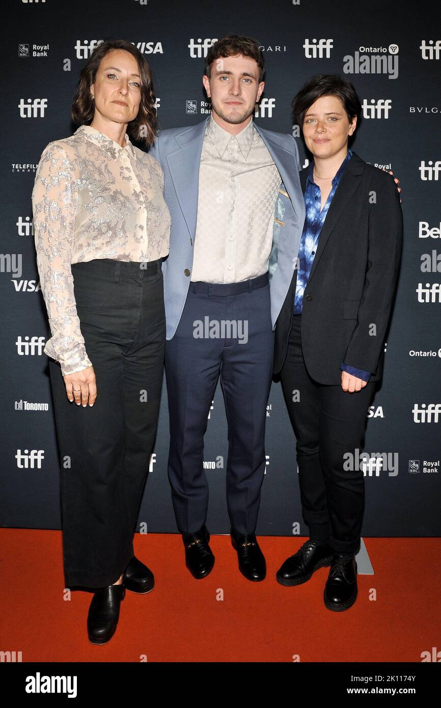 12 September 2022 - Toronto, Ontario, Canada - Adele Romanski, Paul ...