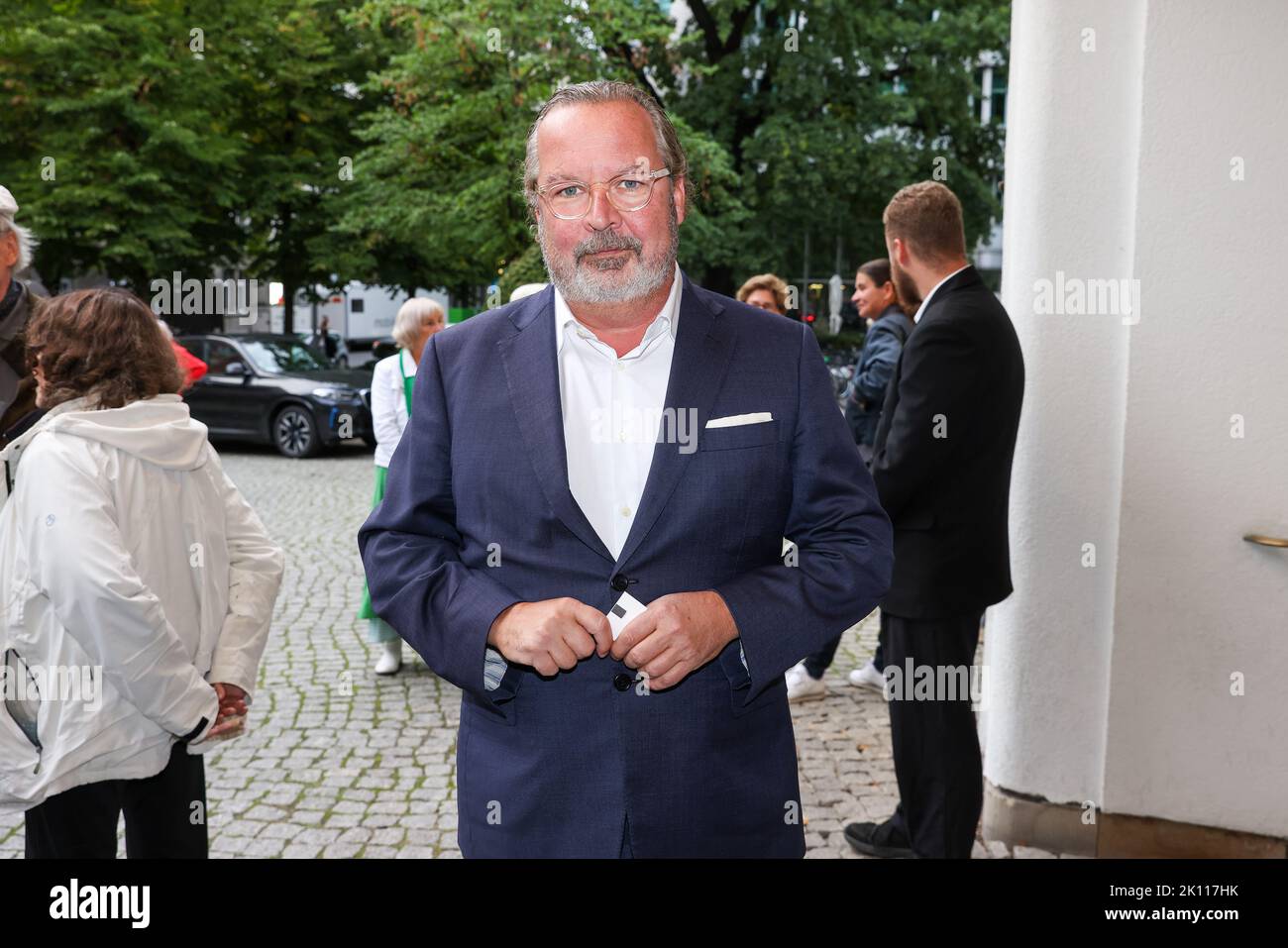Berlin, Germany. 14th Sep, 2022. Christian Schertz comes to the ...