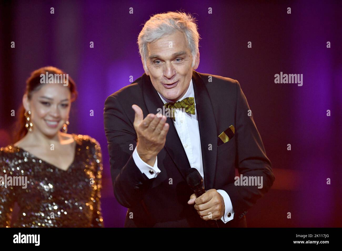 Cologne, Germany. 14th Sep, 2022. Walter Sittler, actor, performs at ...