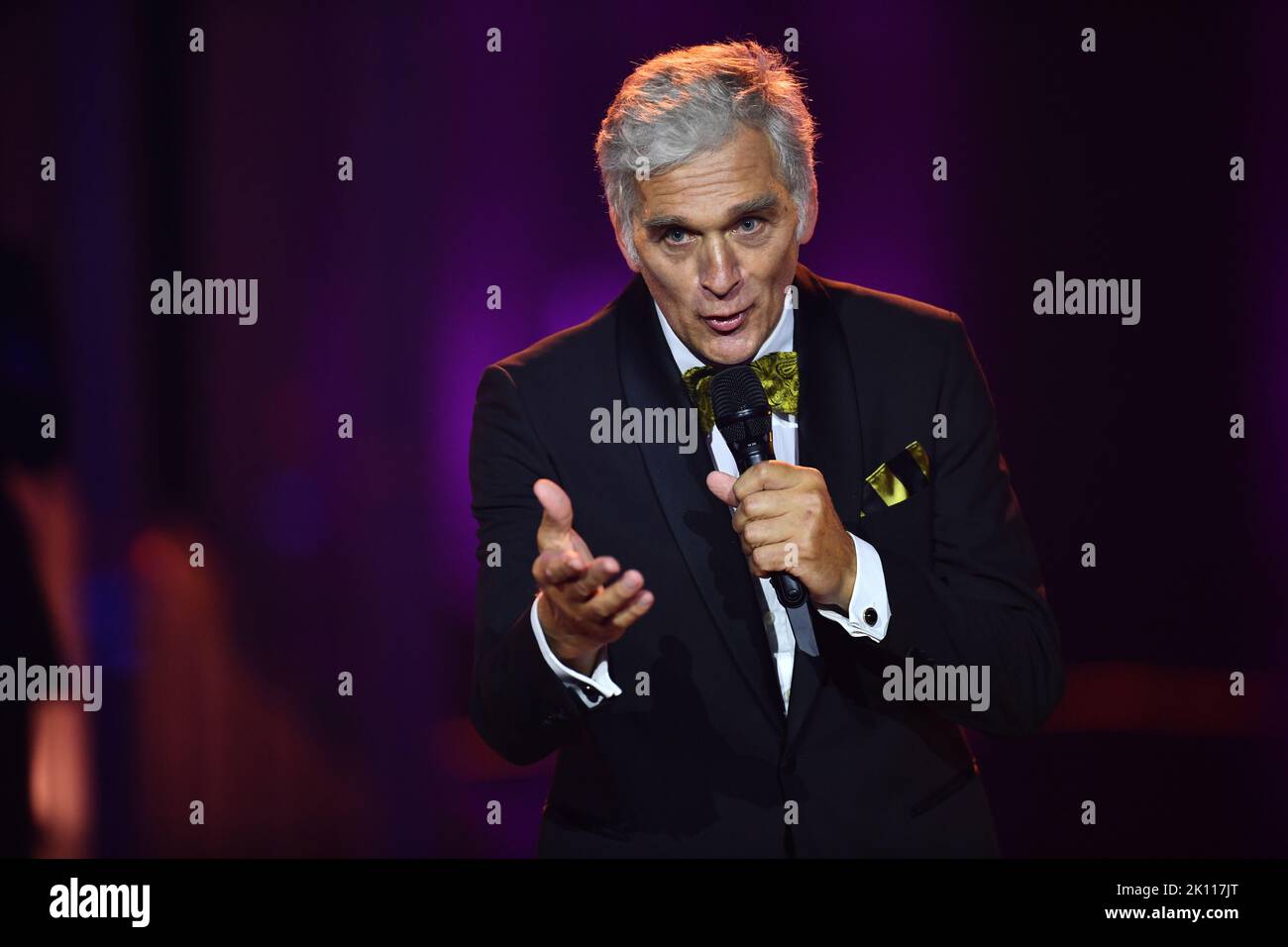 Cologne, Germany. 14th Sep, 2022. Walter Sittler, actor, performs at ...