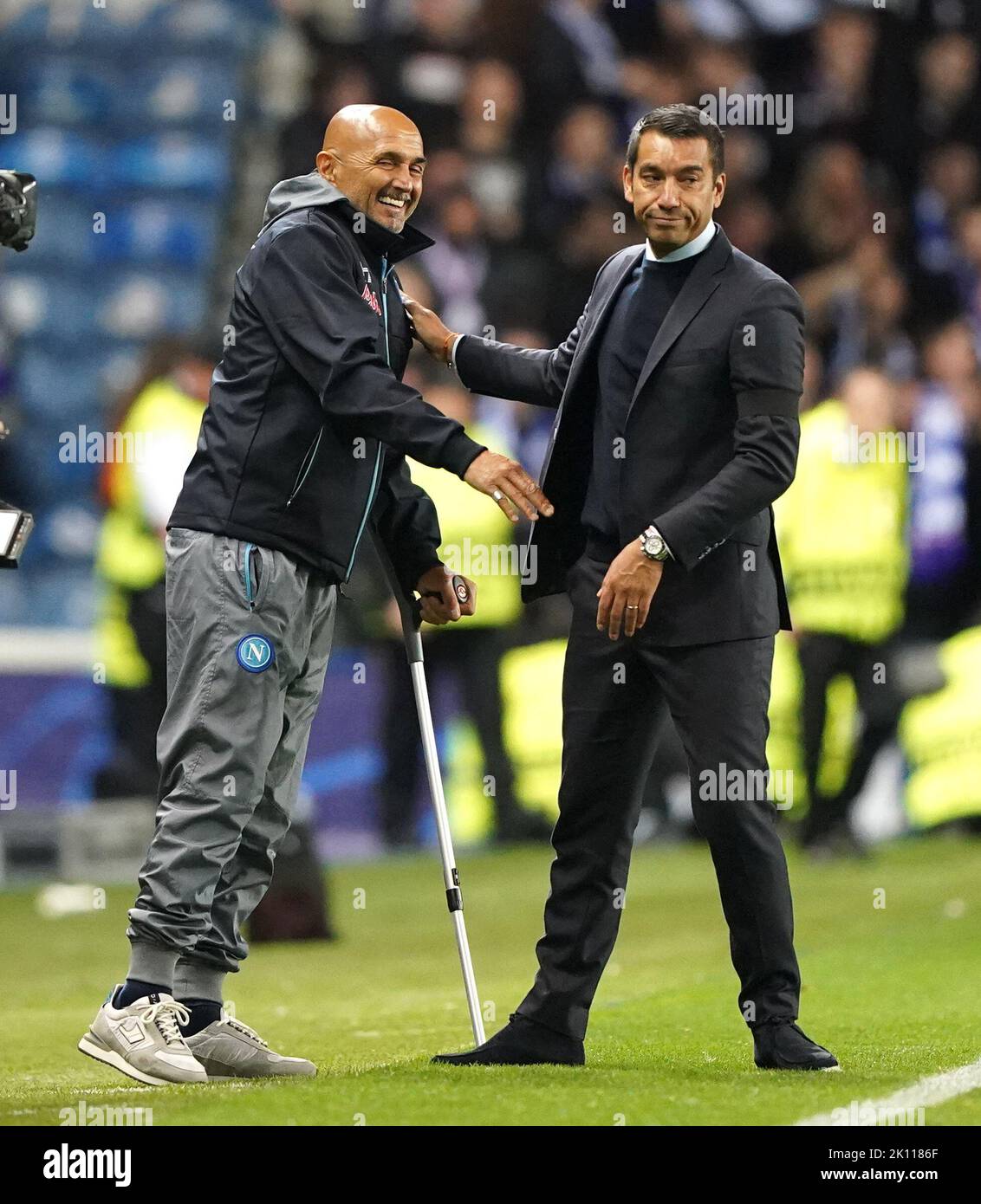 Rangers napoli champions league hi-res stock photography and images - Alamy