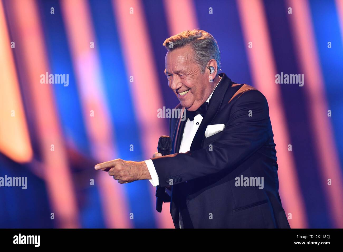 Cologne, Germany. 14th Sep, 2022. Singer Roland Kaiser performs at the ...