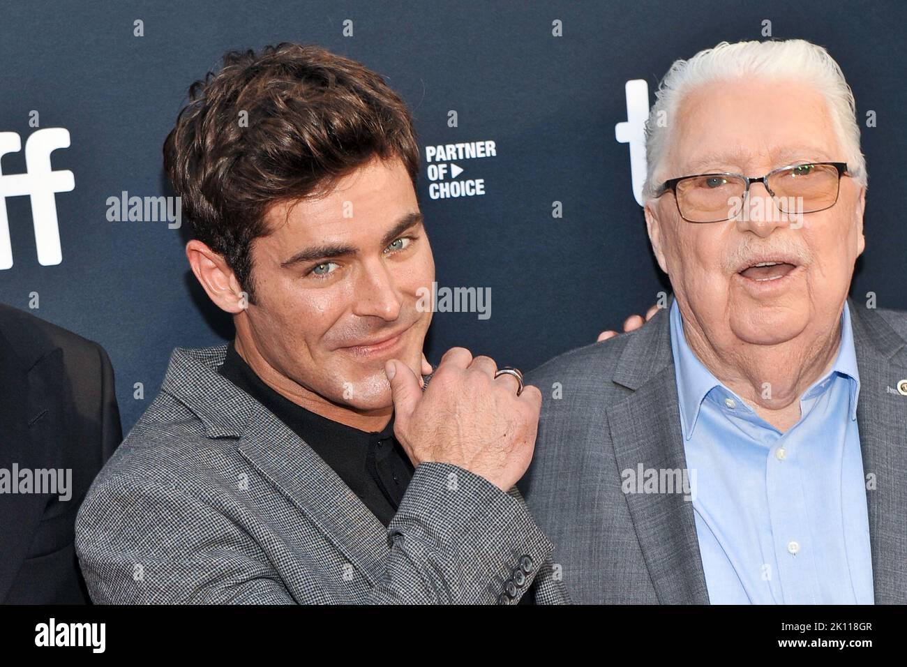 13 September 2022 - Toronto, Ontario, Canada - Zac Efron, John "Chickie ...