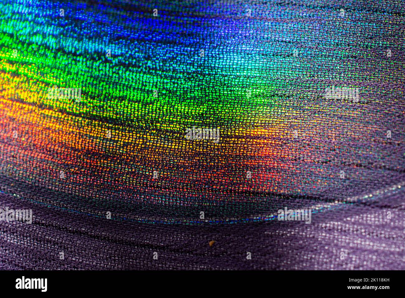 Rainbow colors reflected on fabric texture Stock Photo - Alamy