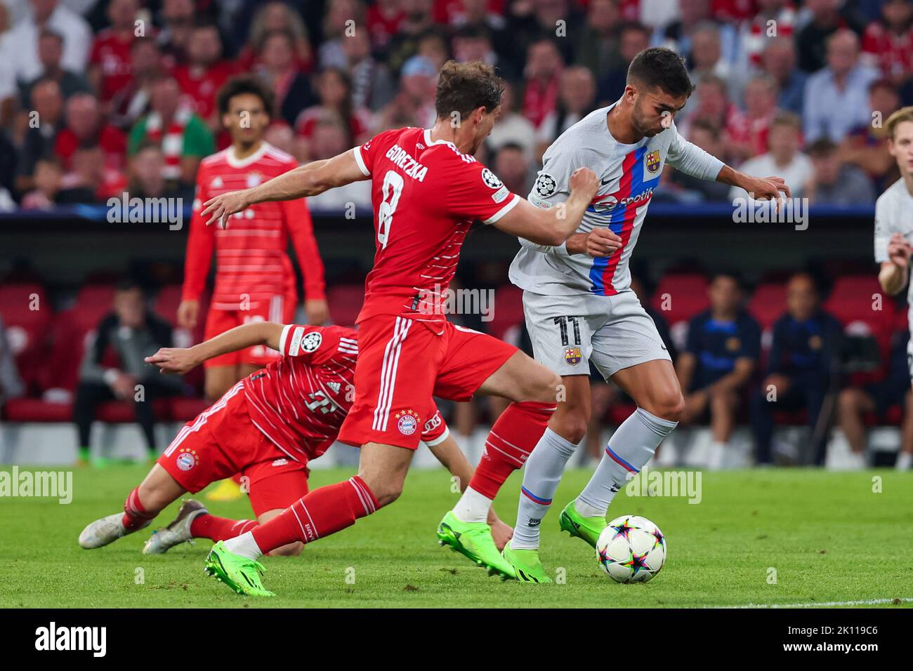 Ferran Torres of FC Barcelona during the UEFA Champions League match ...