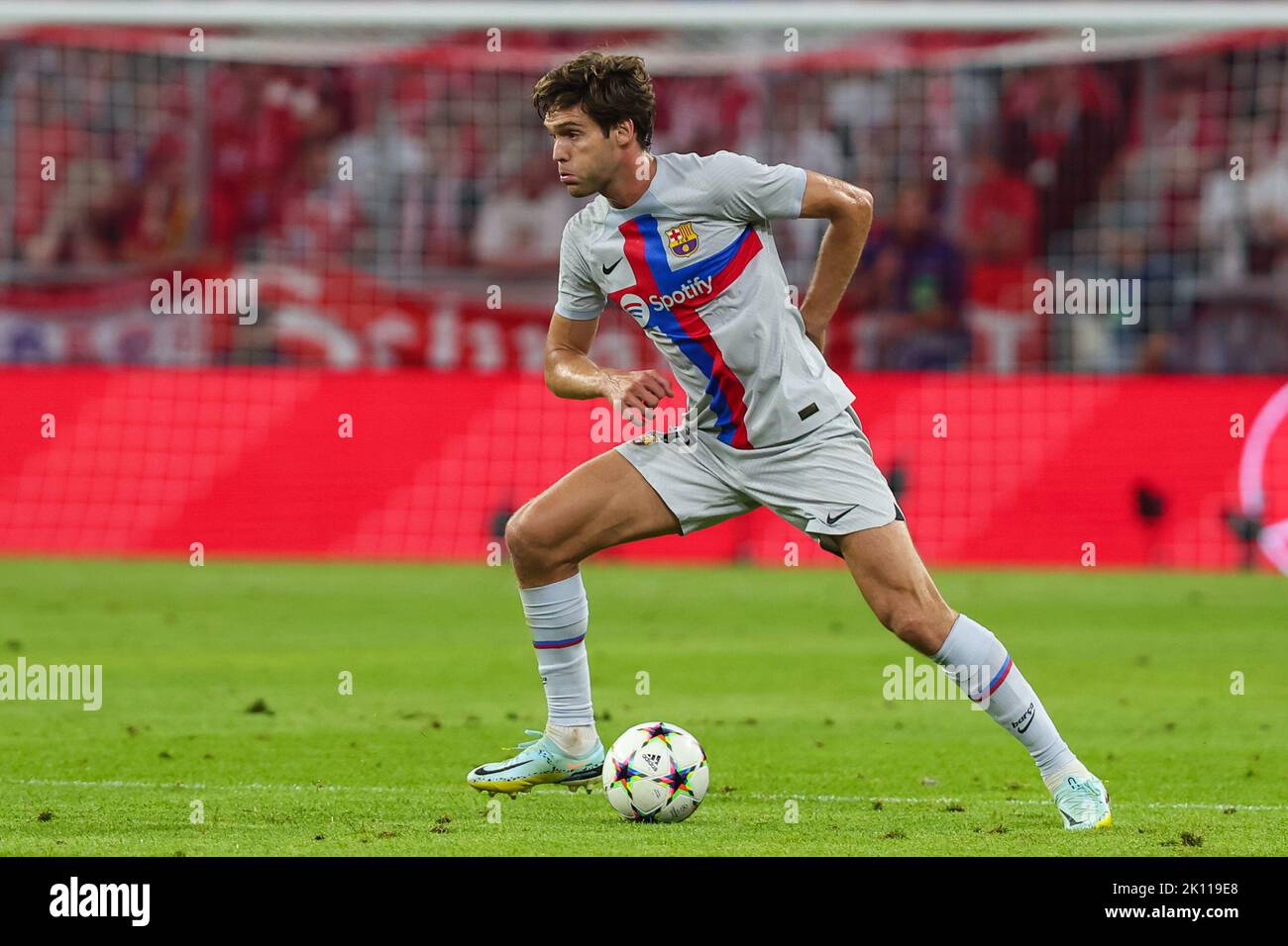 Marcos Alonso of FC Barcelona during the UEFA Champions League match ...
