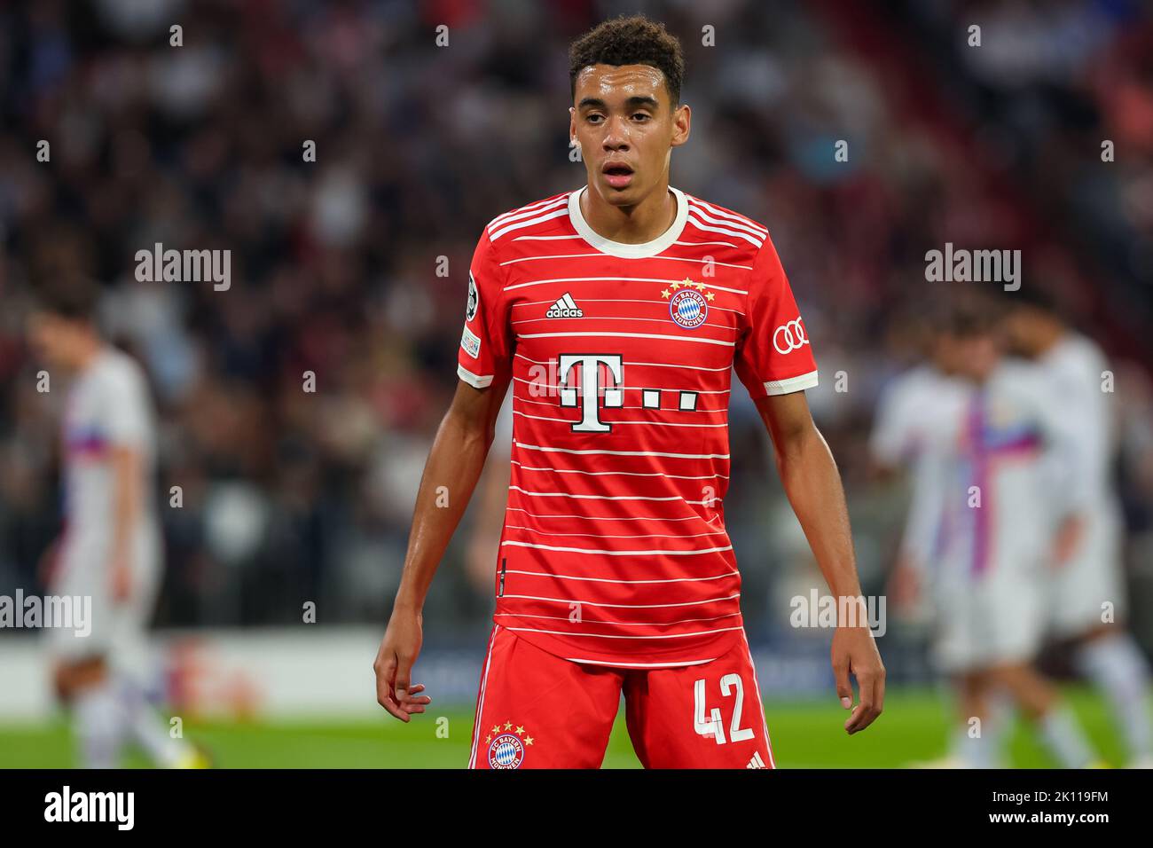 Musiala of FC Bayern Munich during the UEFA Champions League match ...