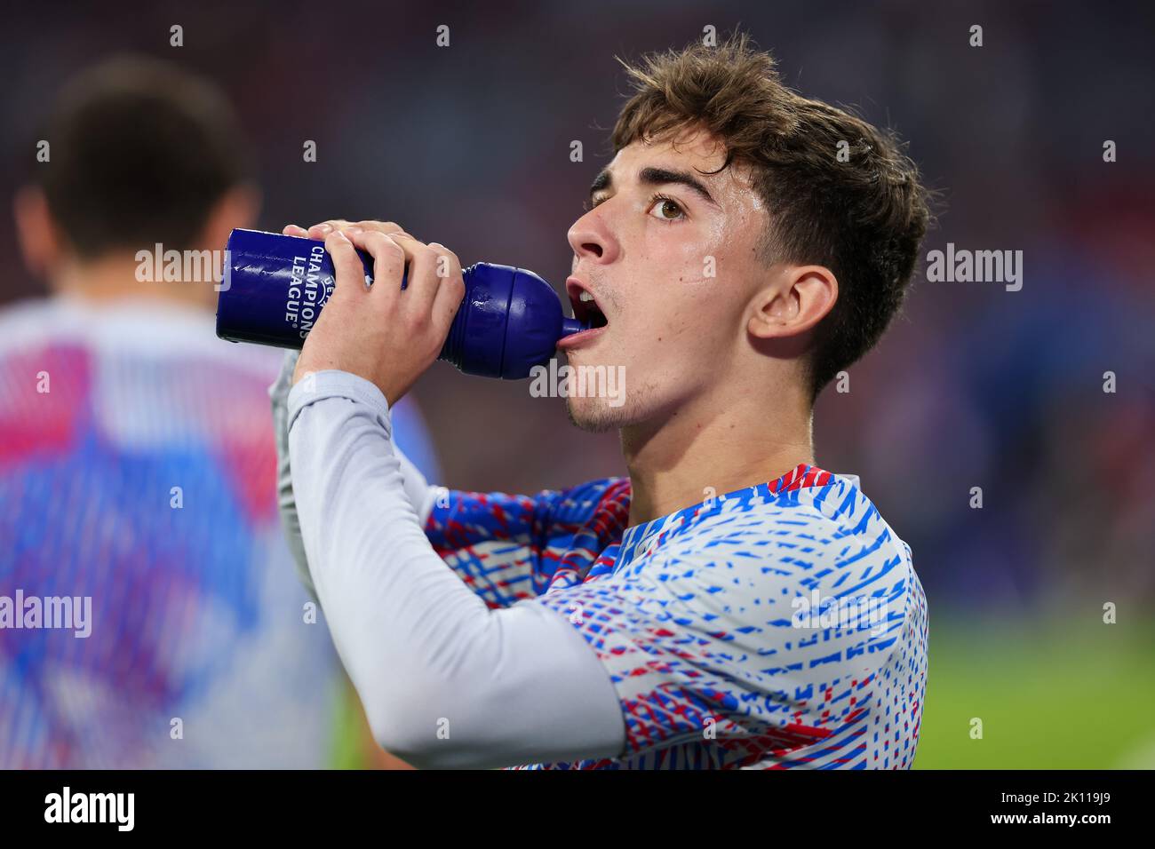 Gavi of FC Barcelona during the UEFA Champions League match between FC ...