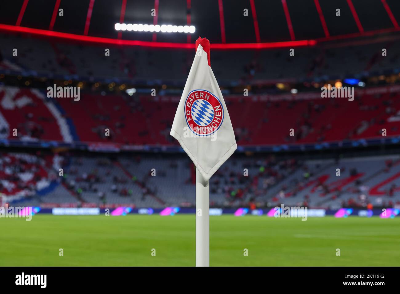 General view prior the UEFA Champions League match between C Bayern ...