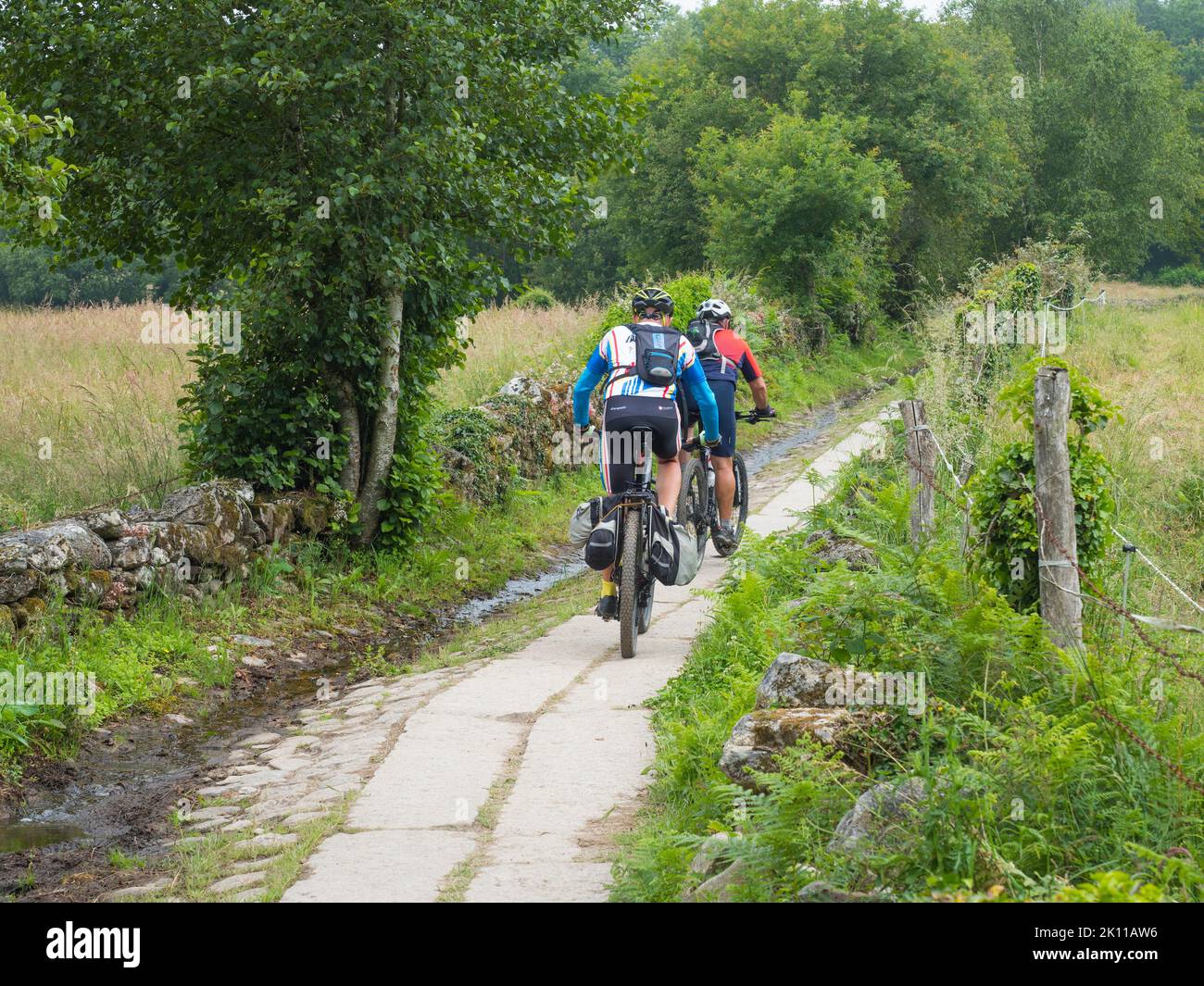 Bicycle with pannier bag hi-res stock photography and images - Alamy