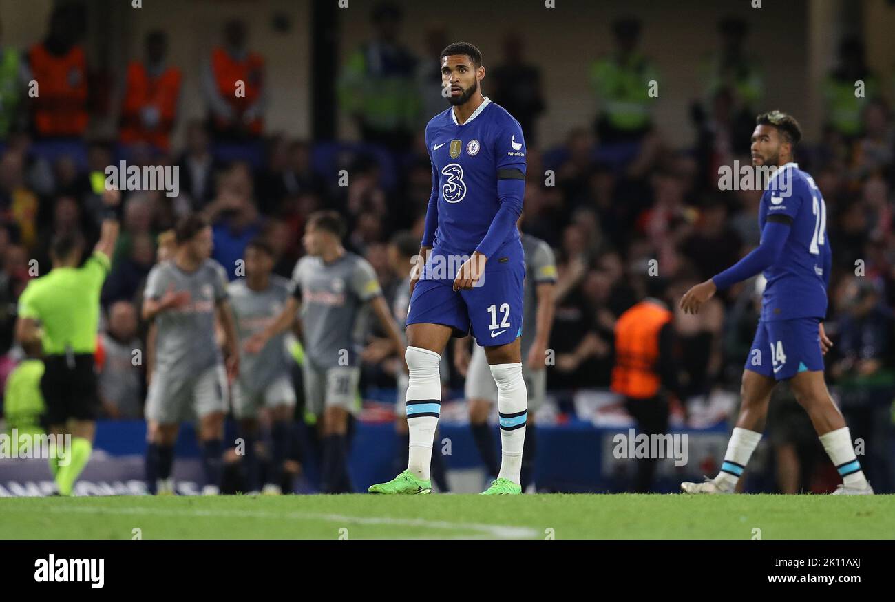 London, UK. 14th Sep, 2022. Ruben Loftus-Cheek of Chelsea looks ...